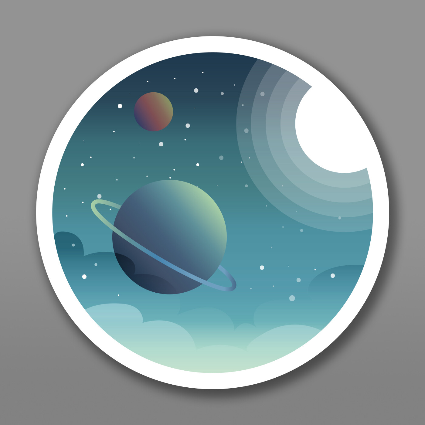 ArtStation - Space view