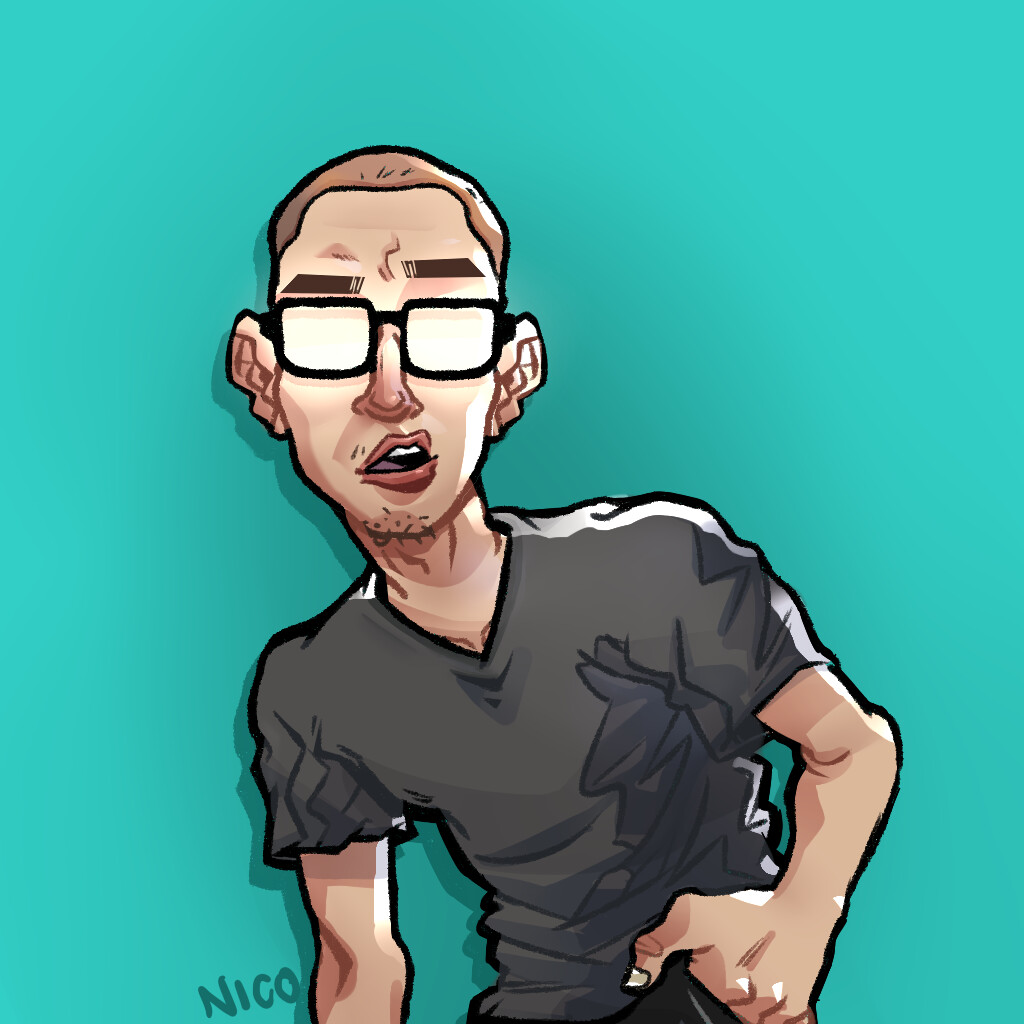 ArtStation - bald me