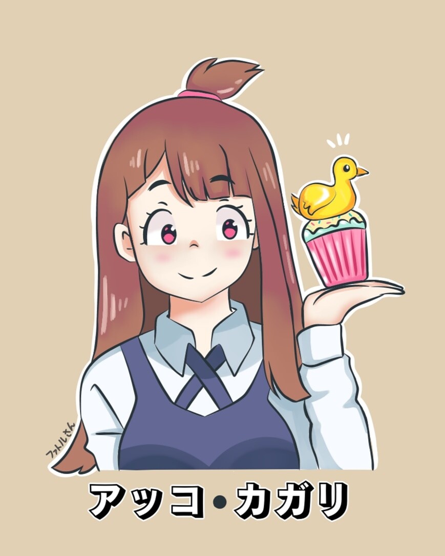 ArtStation - Akko fanart