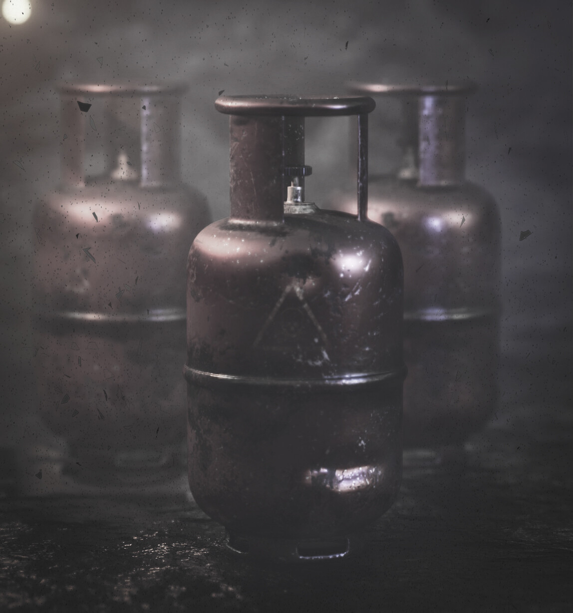 ArtStation - Gas Cylinder 3D Model_Blender