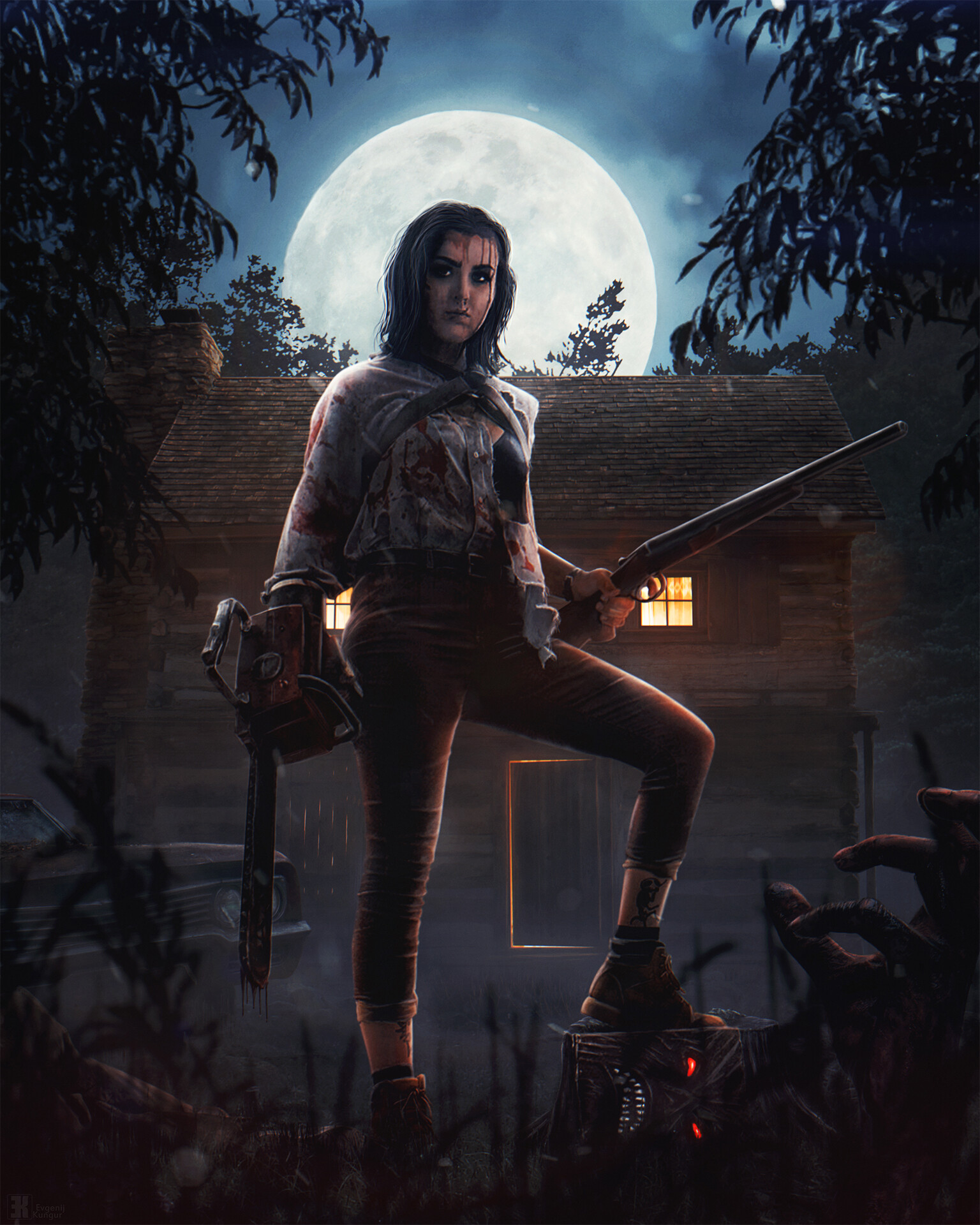 ArtStation - Evil Dead