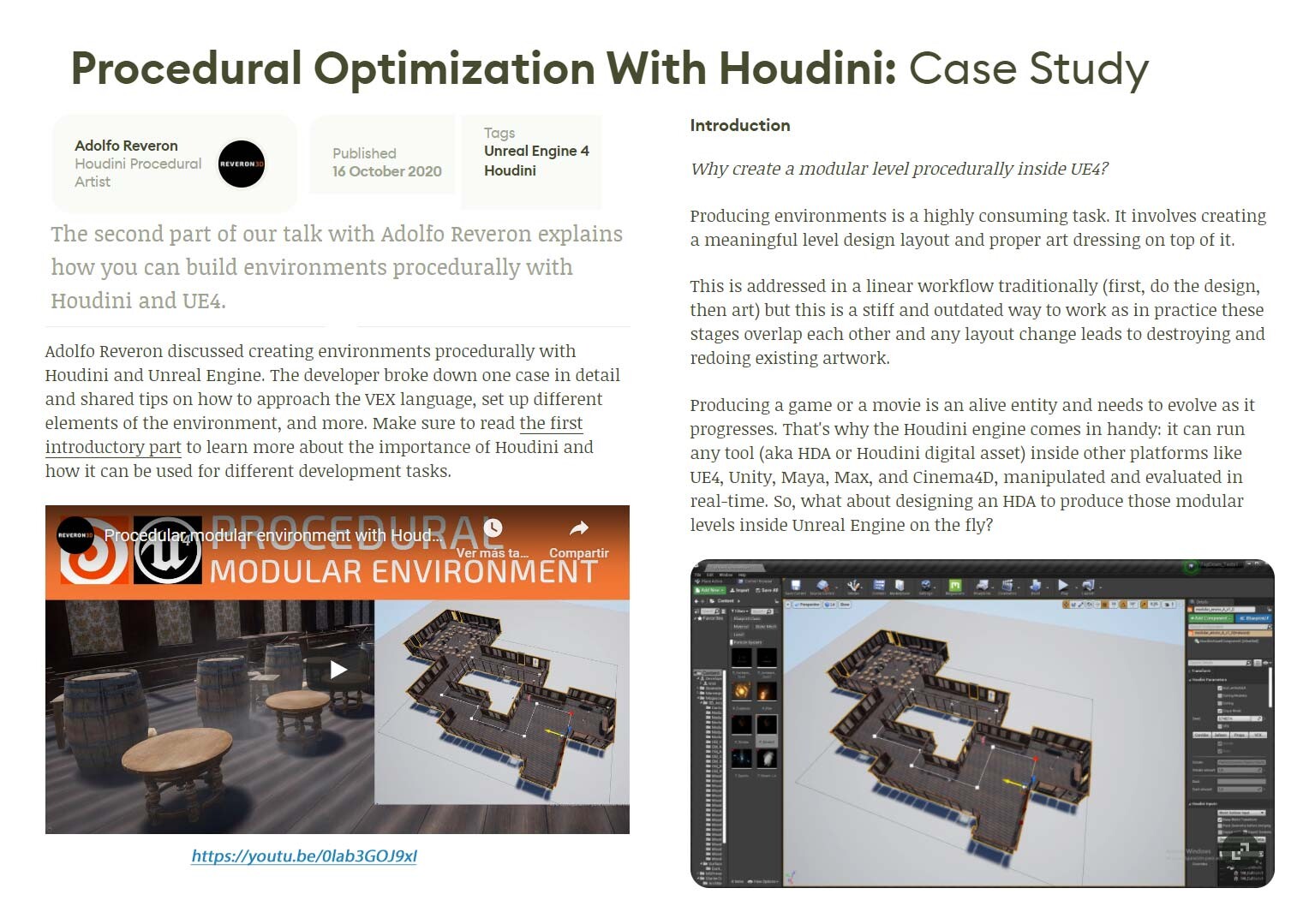 TechArt Worlds - 80.lv Breakdown: Procedural Modular Environment with Houdini