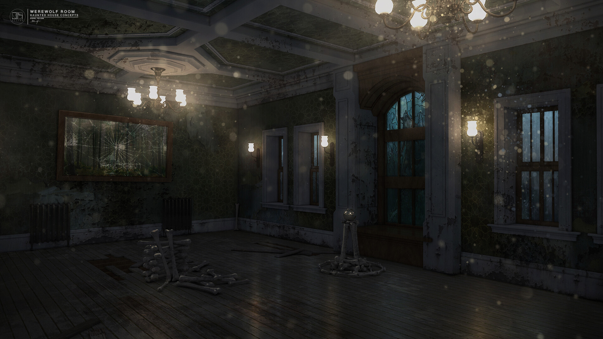 ArtStation - 'The Werewolf Room'