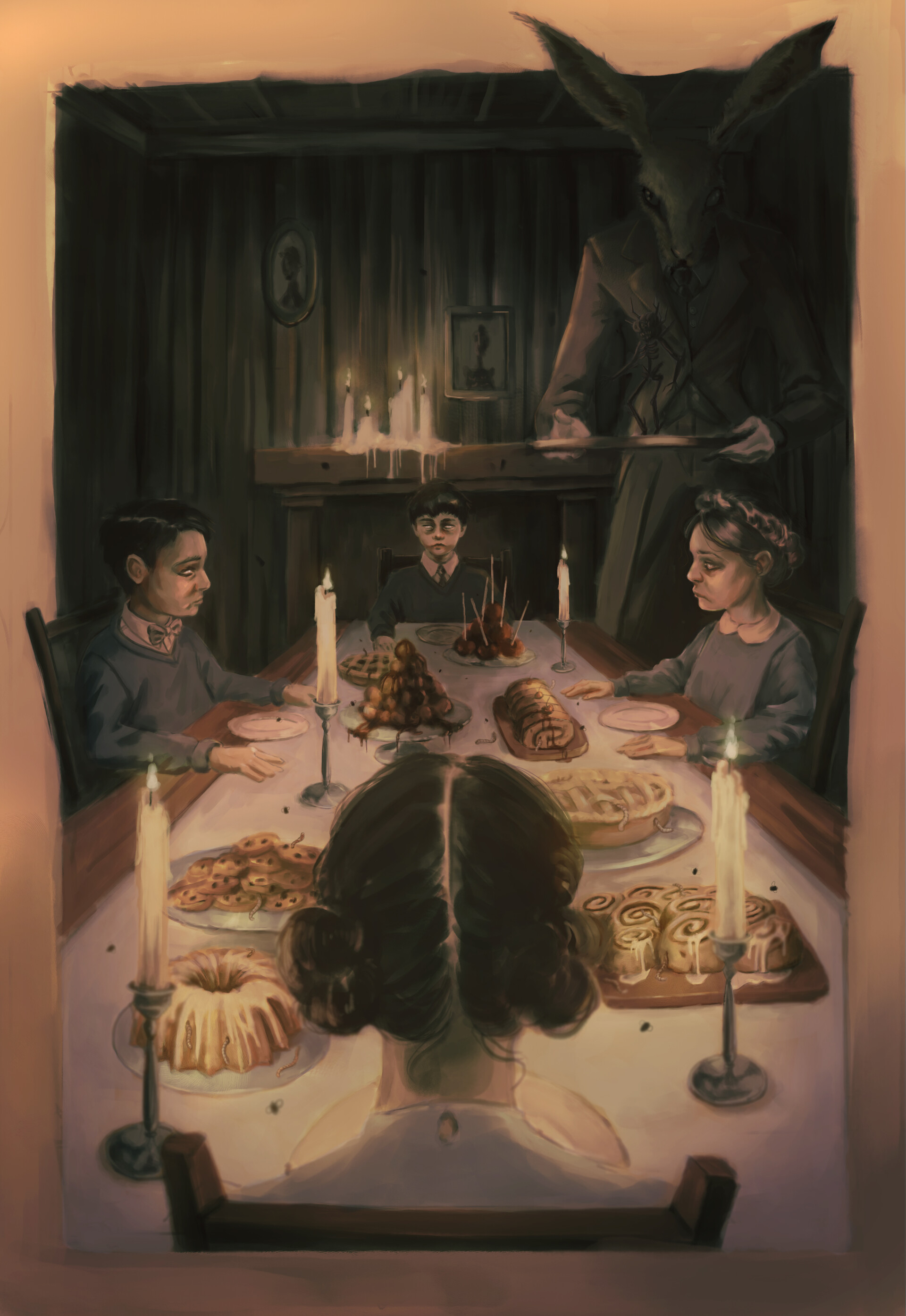 ArtStation - Drawtober 3: Midnight Feast