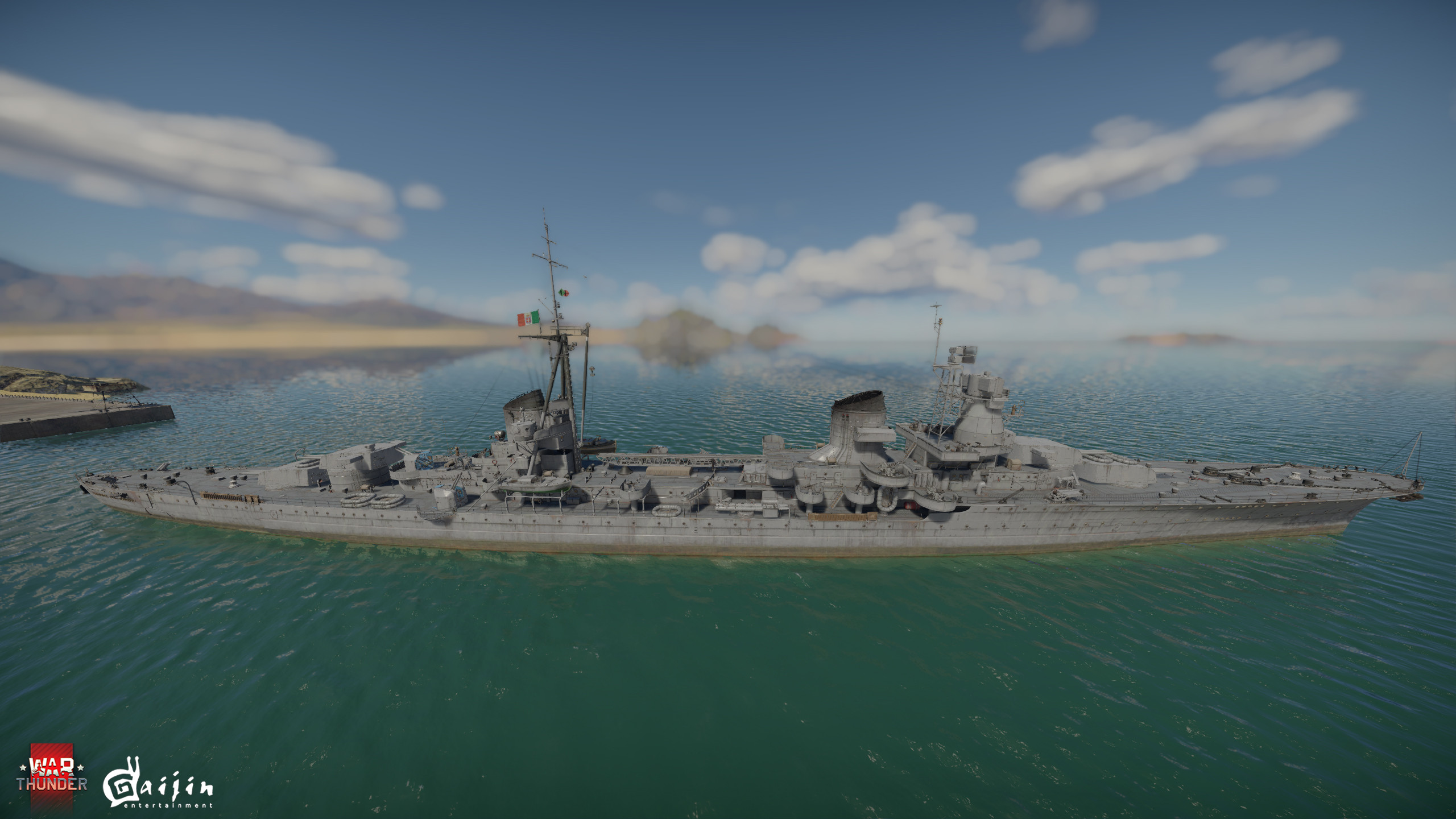 Heavy Machinery - Italian cruiser Raimondo Montecuccoli