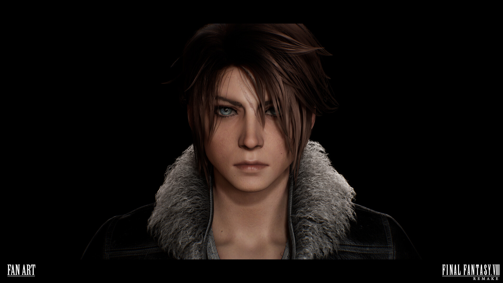 squall ff8 face