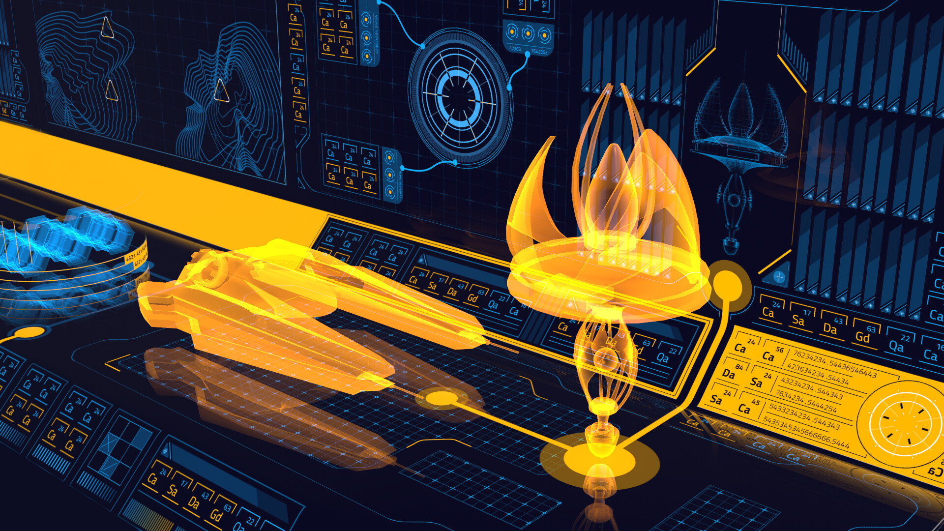 ArtStation - Sci-Fi in-world Game UI