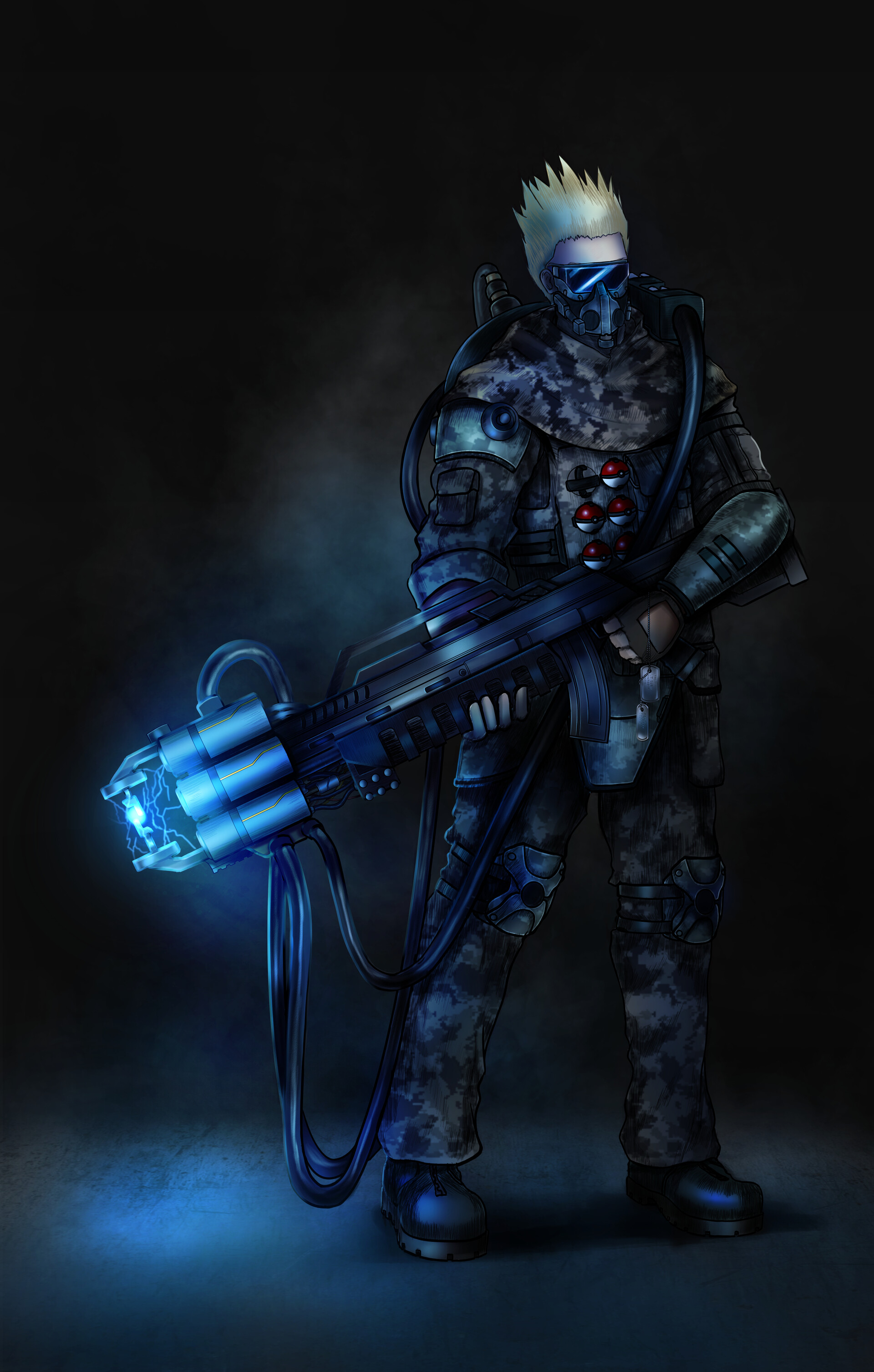 Gary Teo - Lt. Surge Fanart Concept Redesign