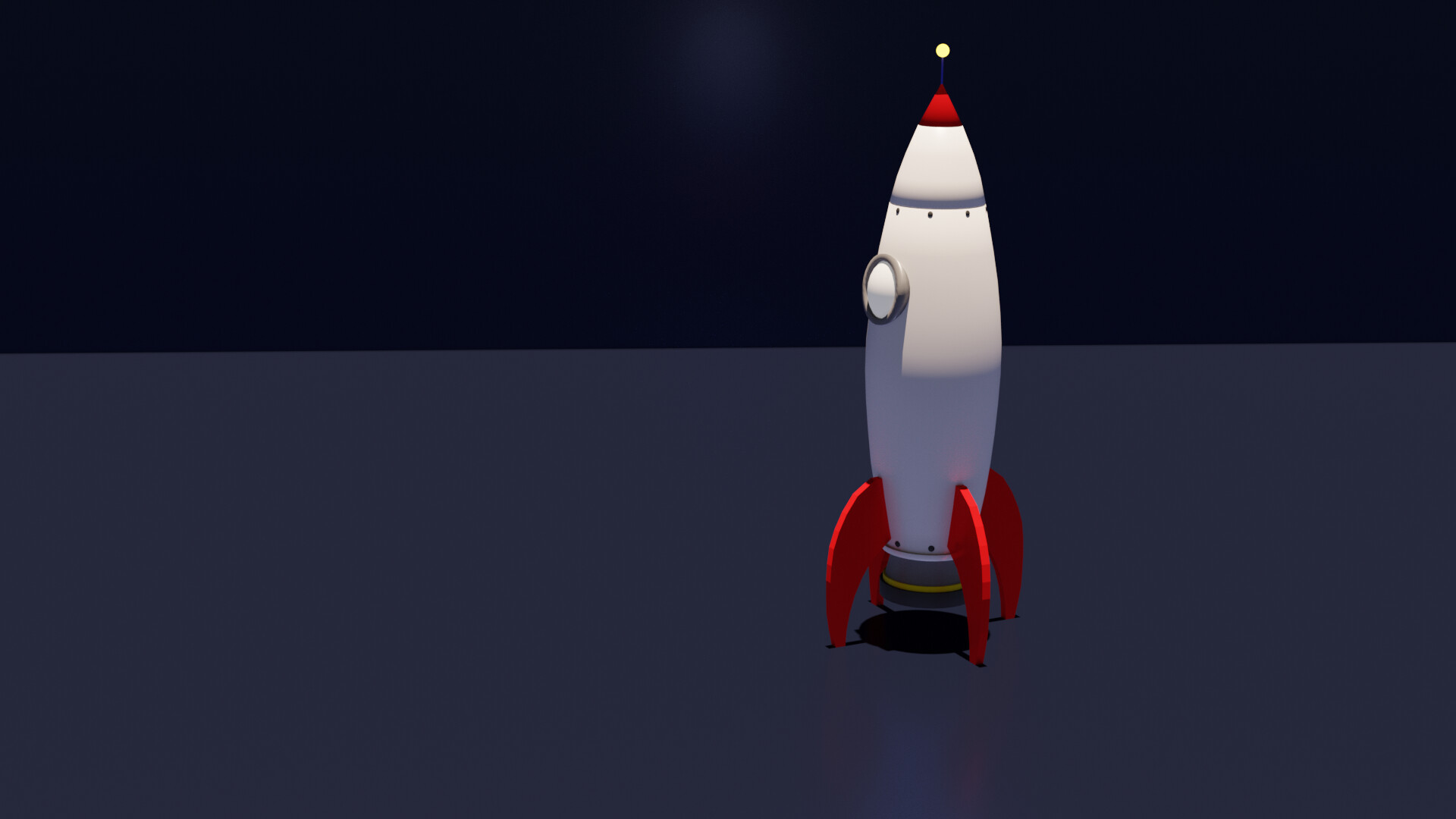 ArtStation - Cartoon Rocket