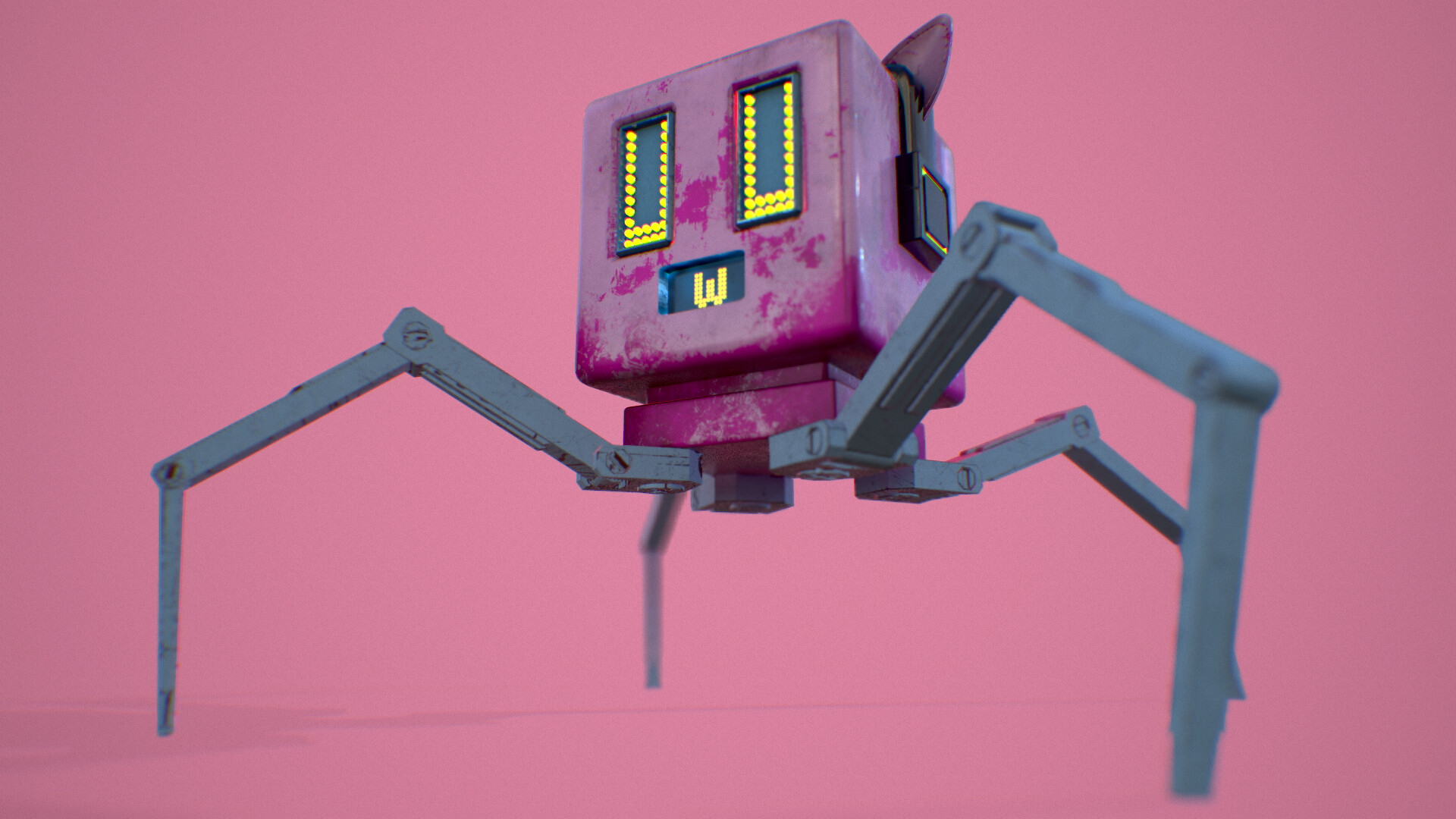 ArtStation - 3D UwU Spider-Bot