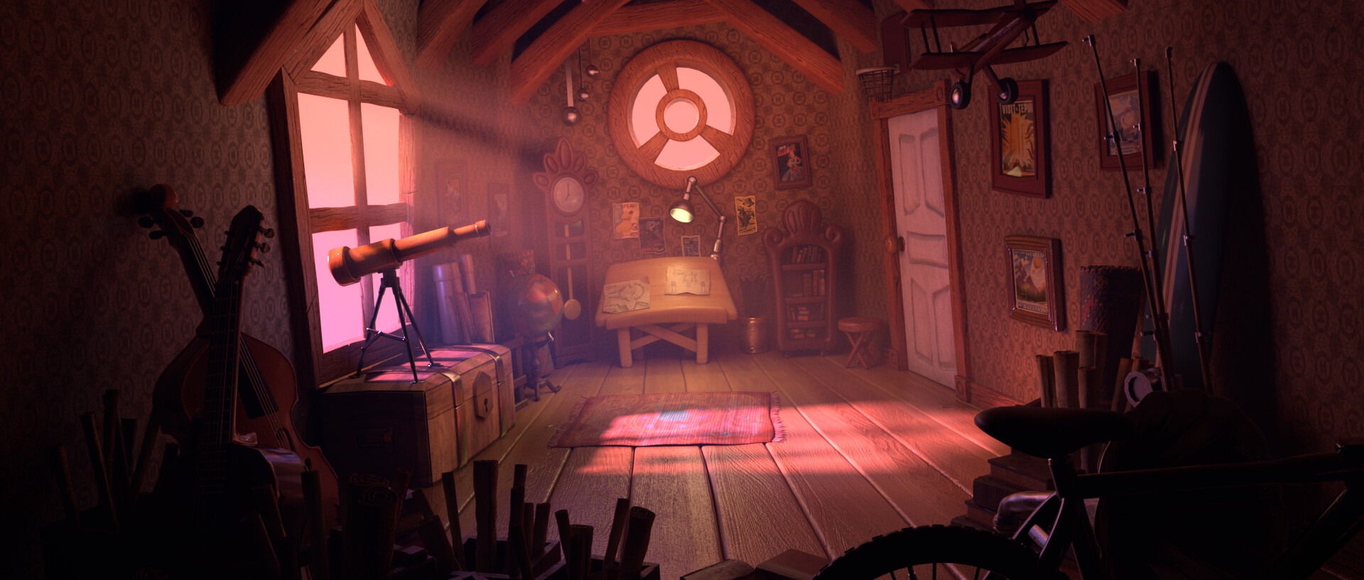 ArtStation - The Attic