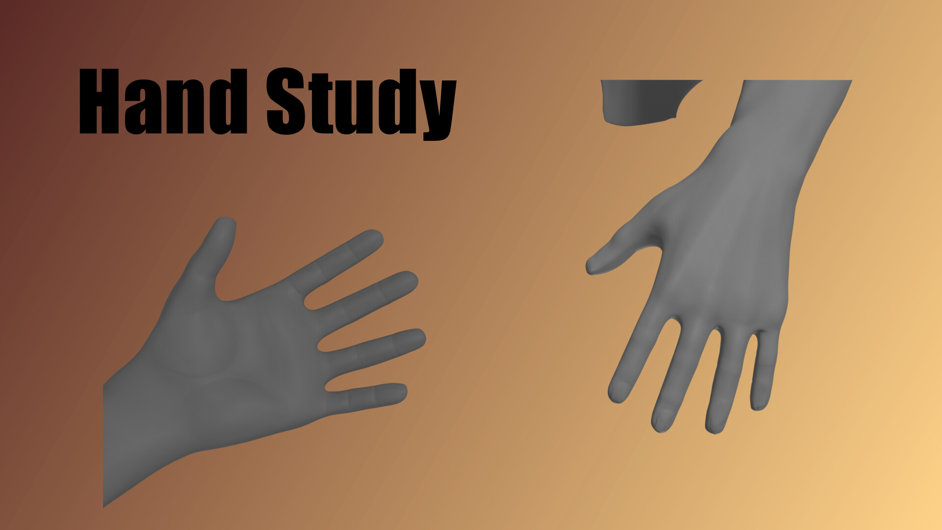 ArtStation - Hand Study