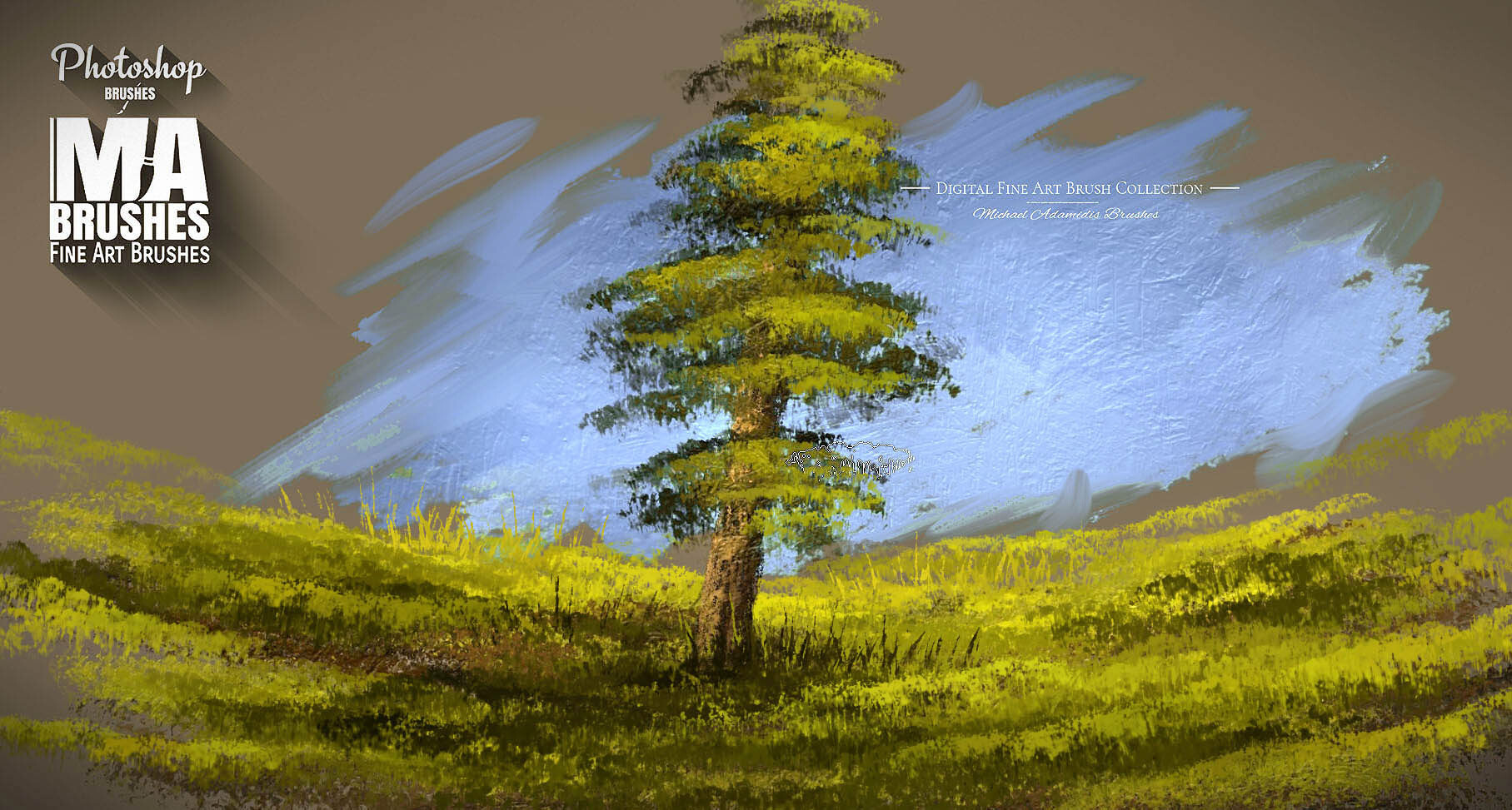 ArtStation - Digital Painterly Style Brushes - Traditional ART Oil Brushes