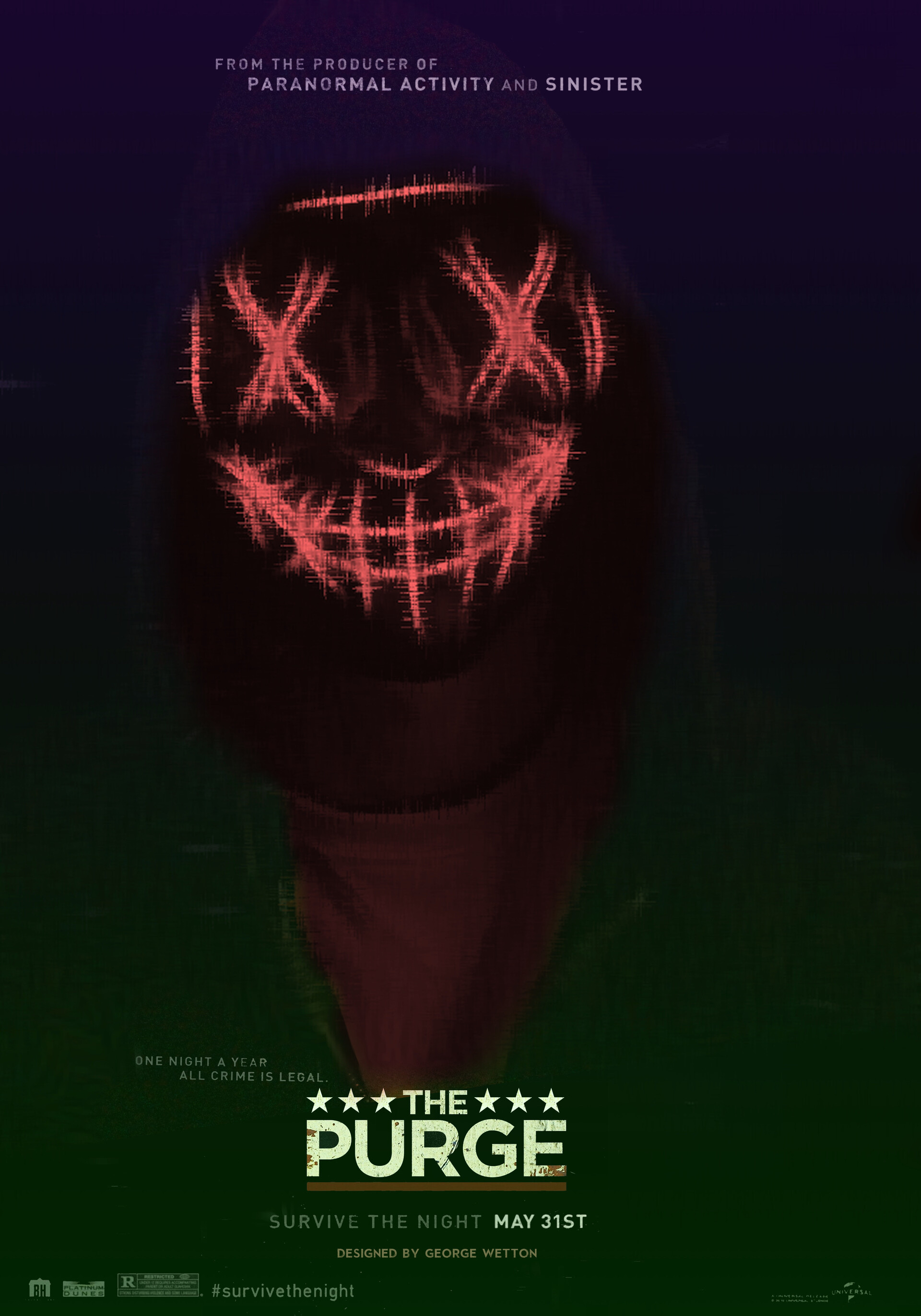 ArtStation - The purge {2013} posters