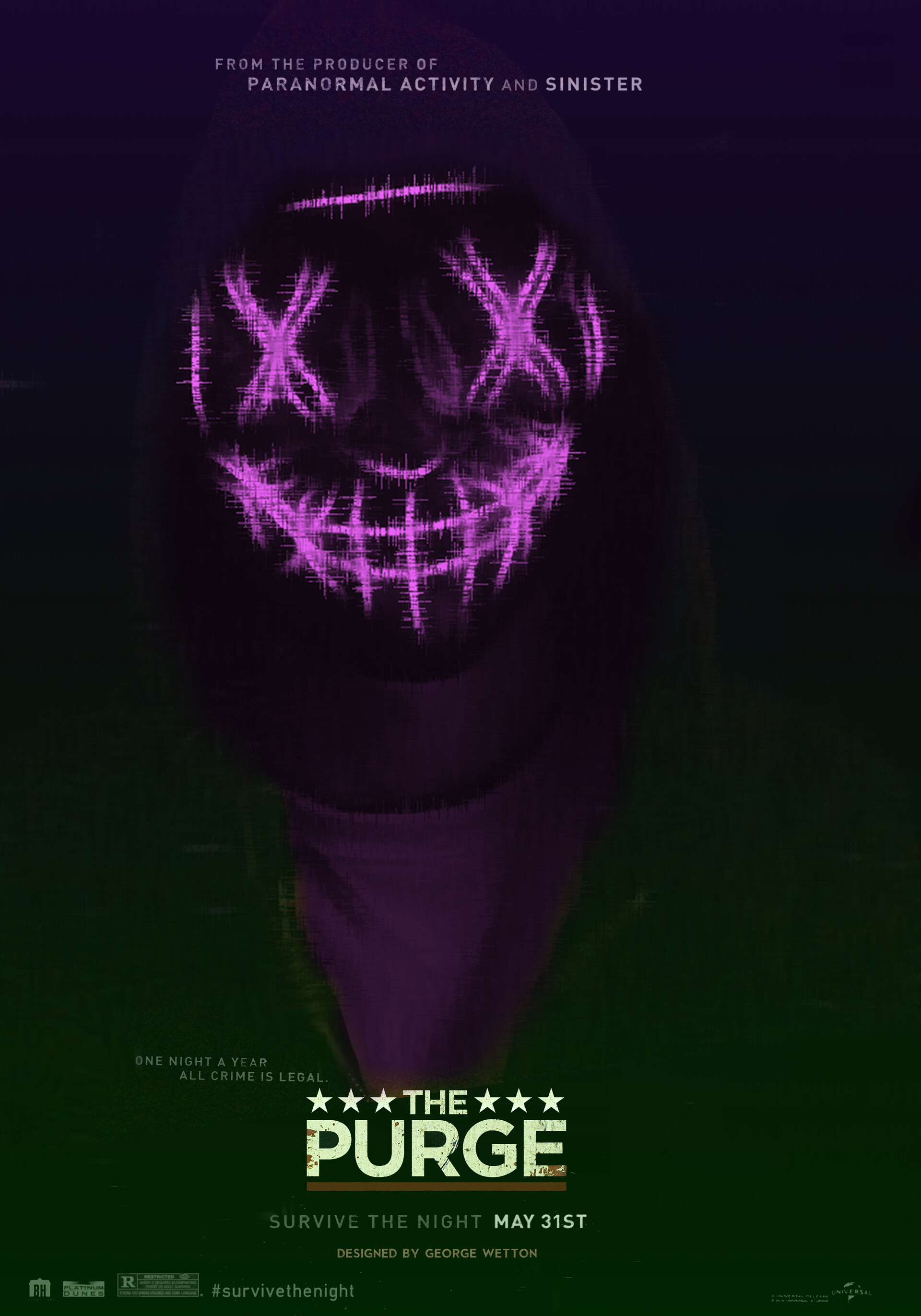 the purge background