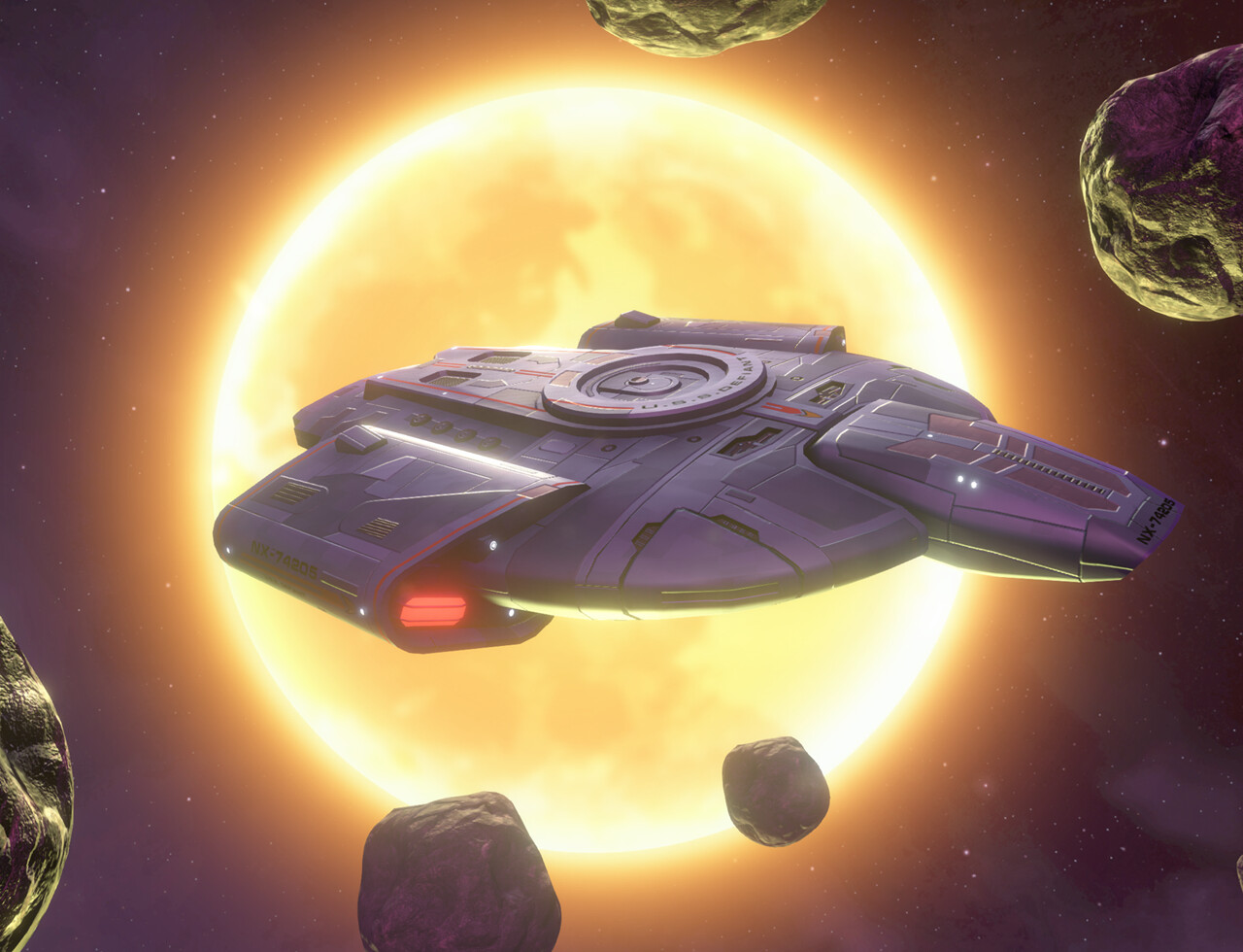 ArtStation - U.S.S. Defiant - model and texture