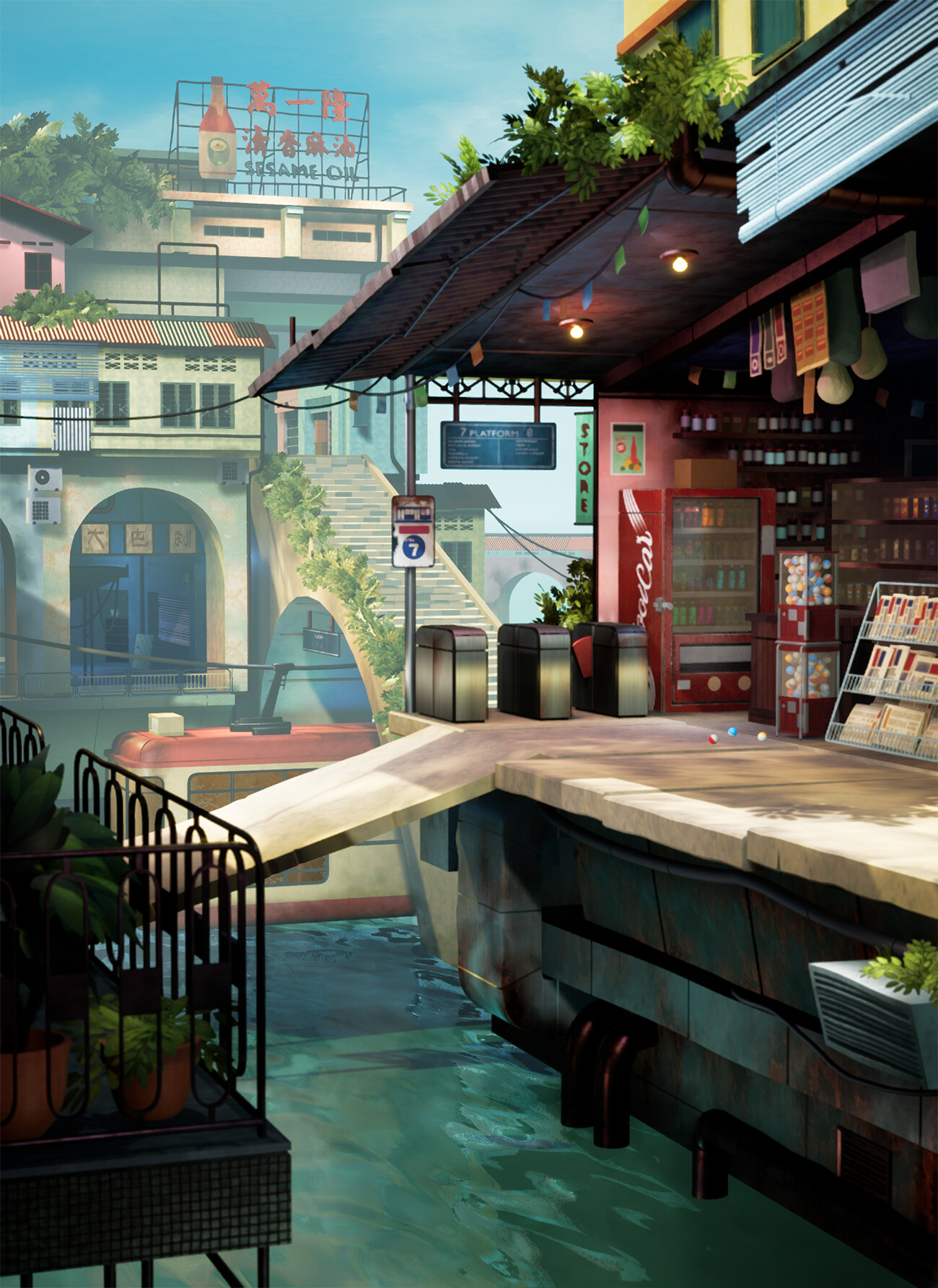 ArtStation - Station - 3D Environment