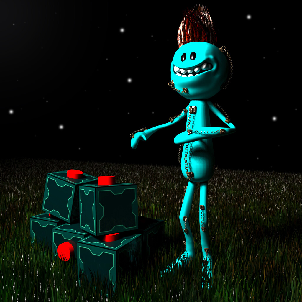 ArtStation - Mr. meeseeks