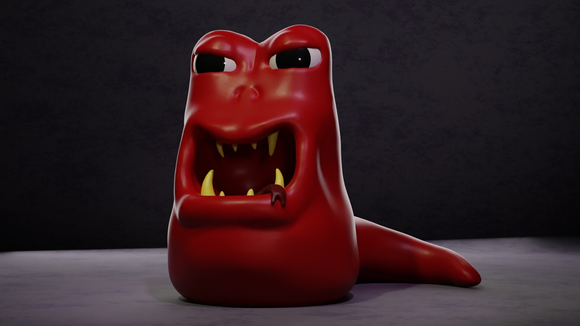 ArtStation - Evil Slug Monster