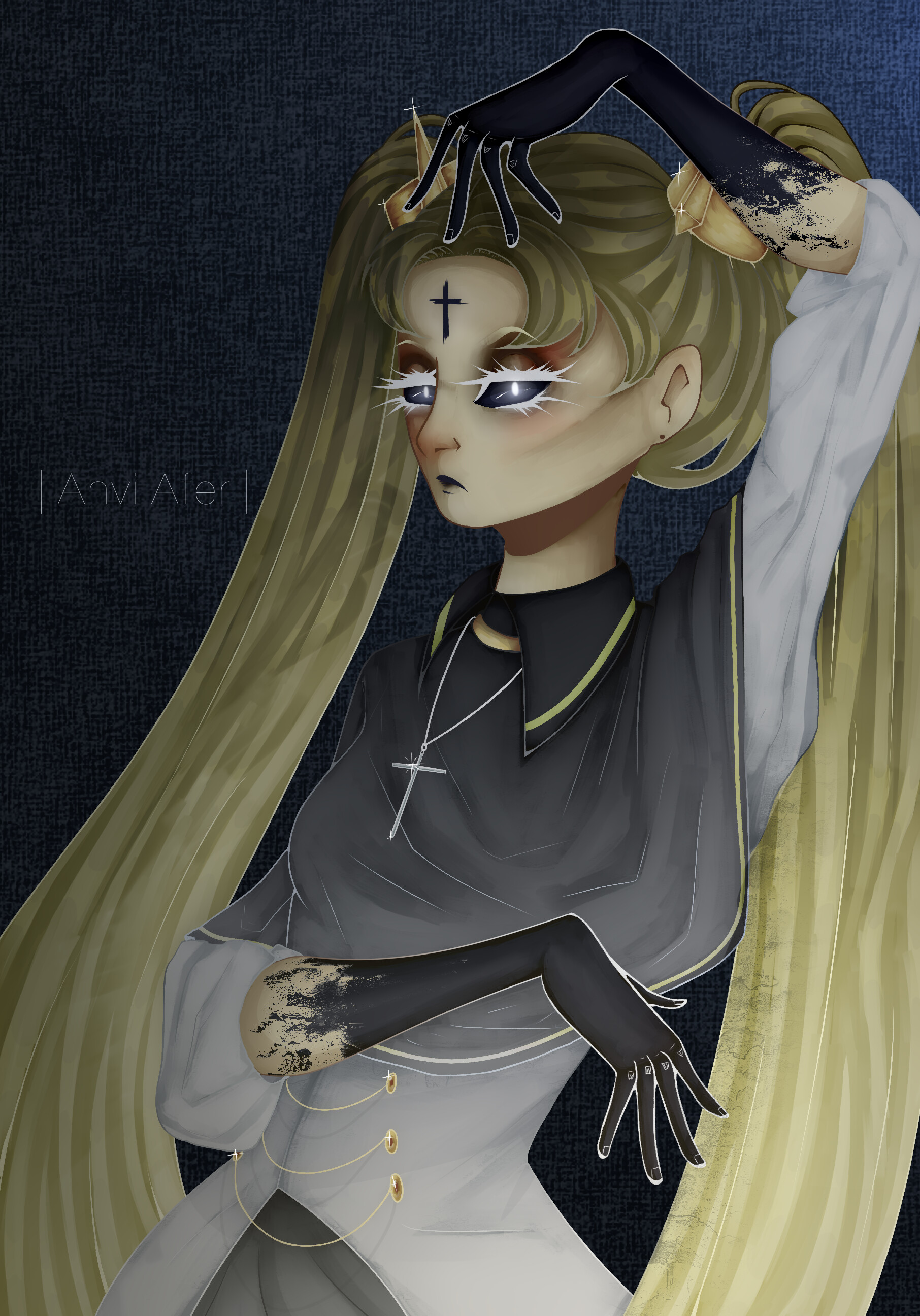 ArtStation - Dark Sailor Moon