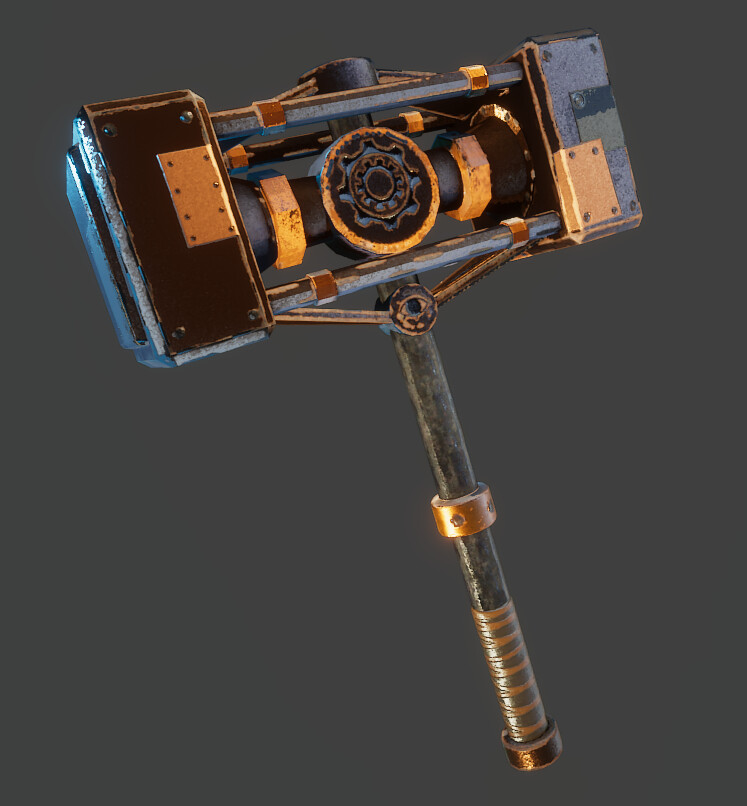 ArtStation - Steampunk Warhammer - Game model