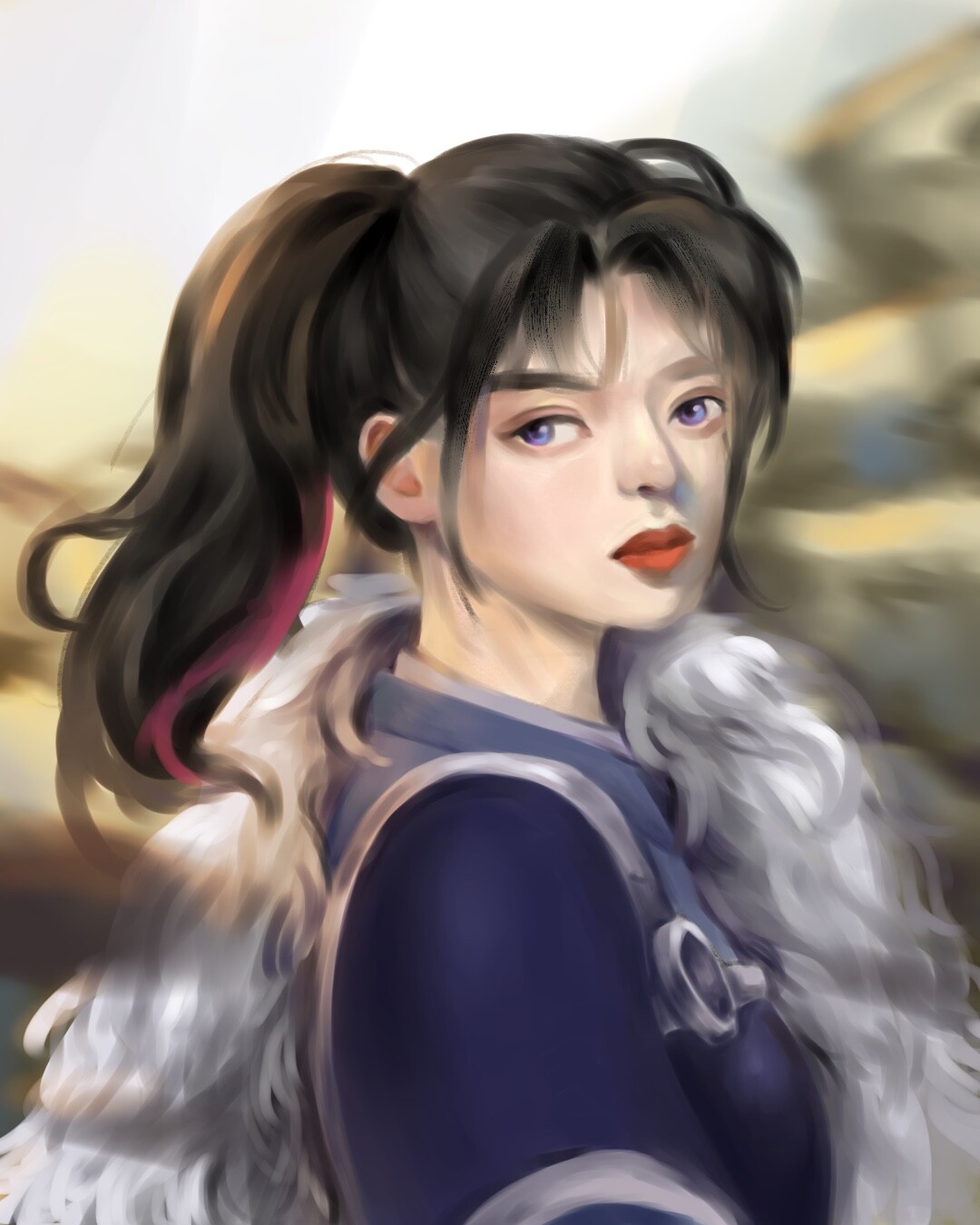 ArtStation - Setsuna (fanart)