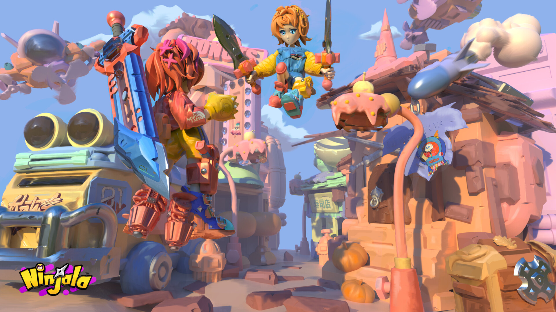 ArtStation - Ninjala Fanart