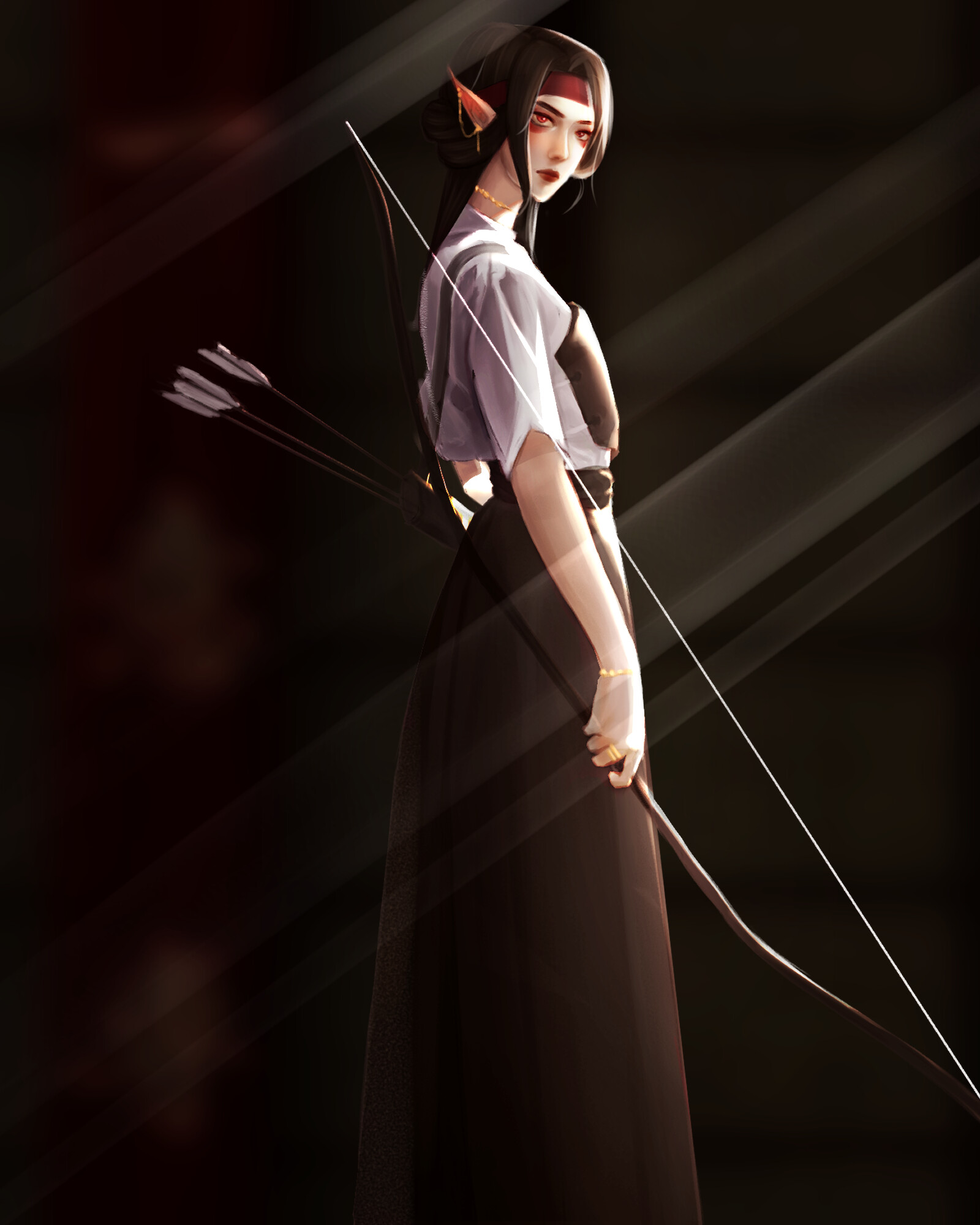 Shoukan - archer elf lady