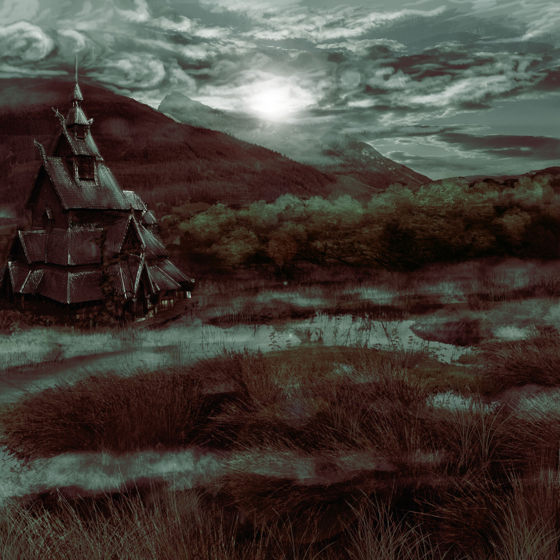 ArtStation - hidden Church