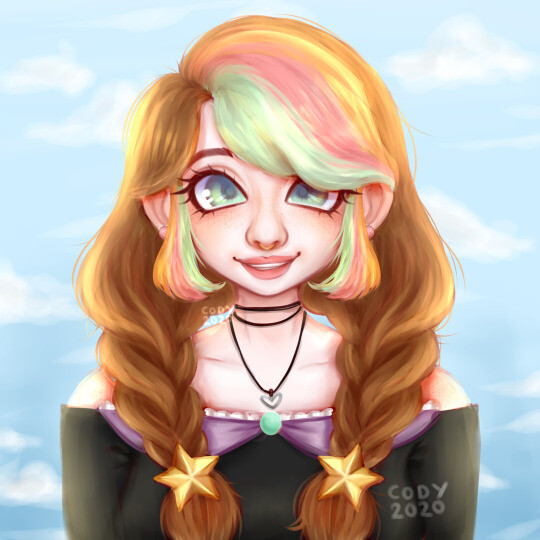 ArtStation - Briony Live2D rig + Texture atlas