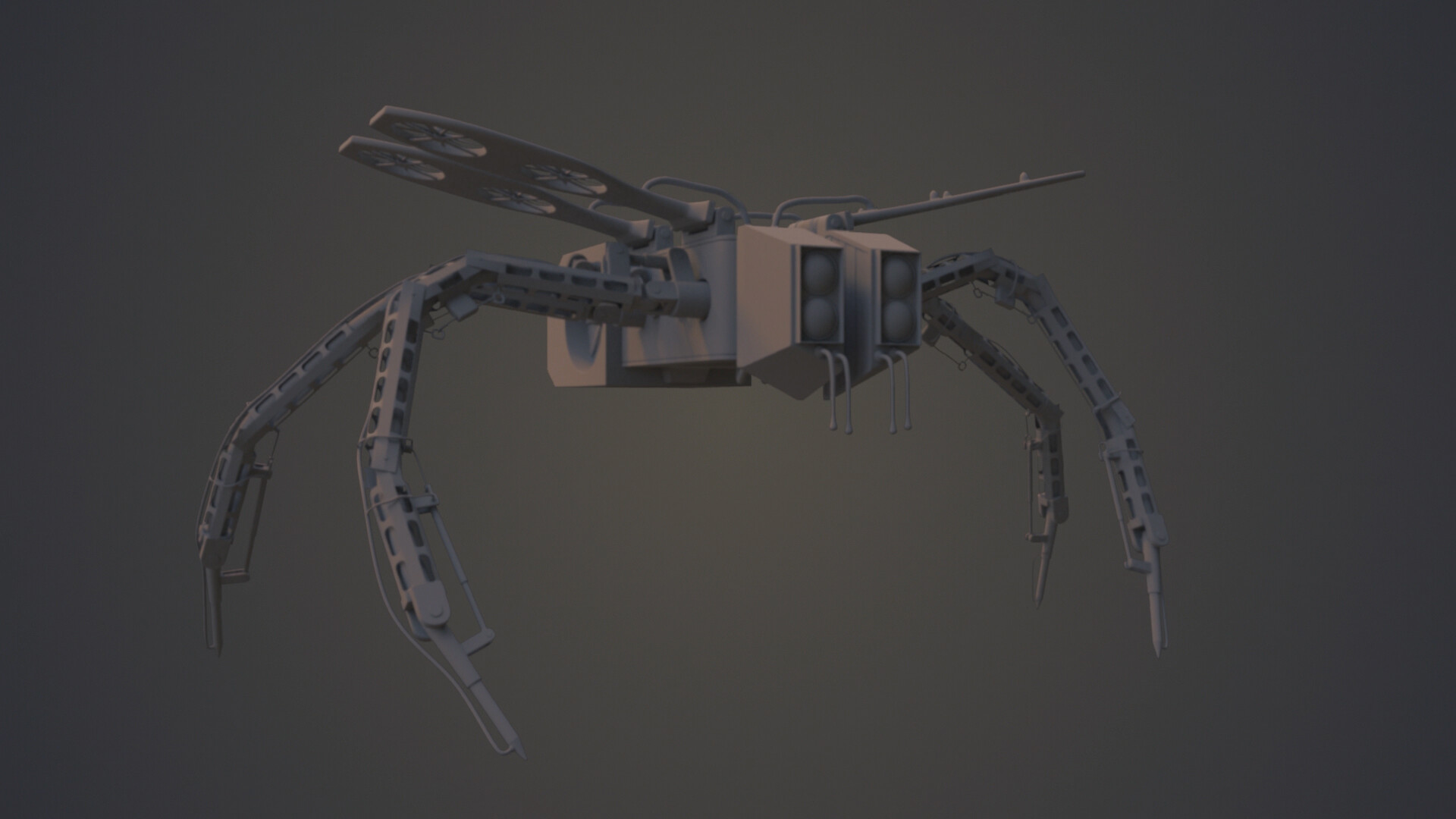 ArtStation - Robot Spider