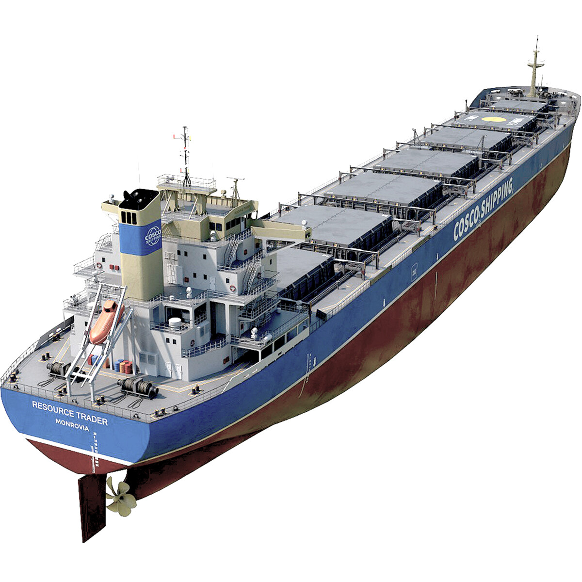 ArtStation - Bulk Carrier