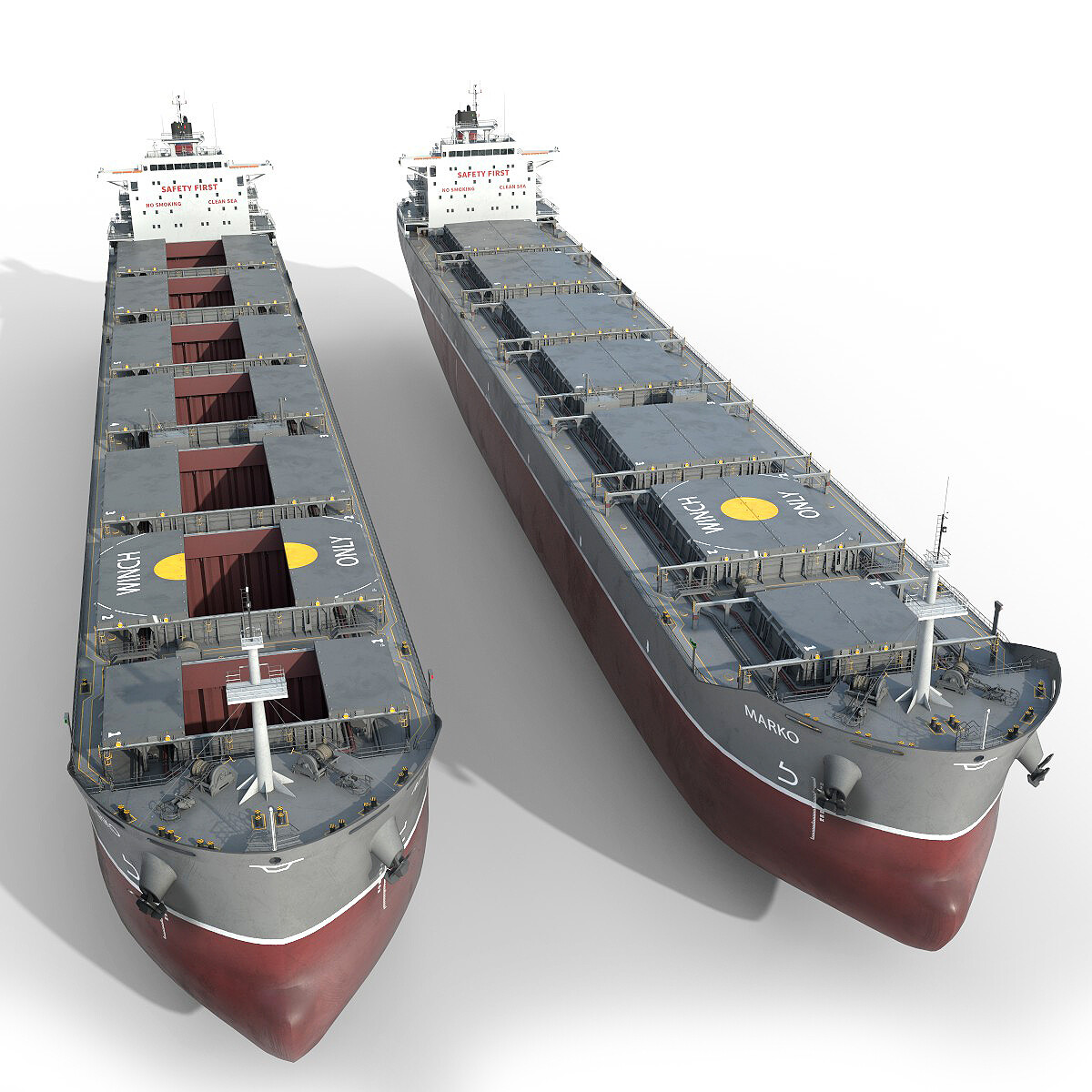 ArtStation - Bulk carrier