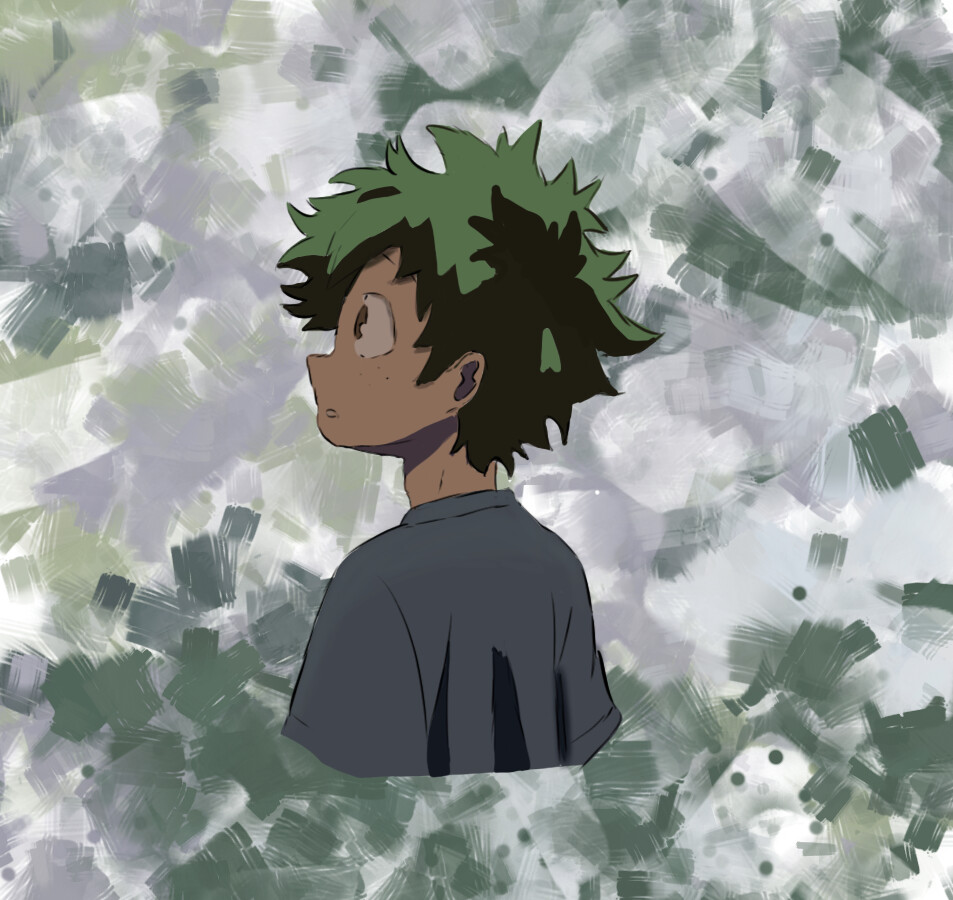 ArtStation - Deku (My hero academia)