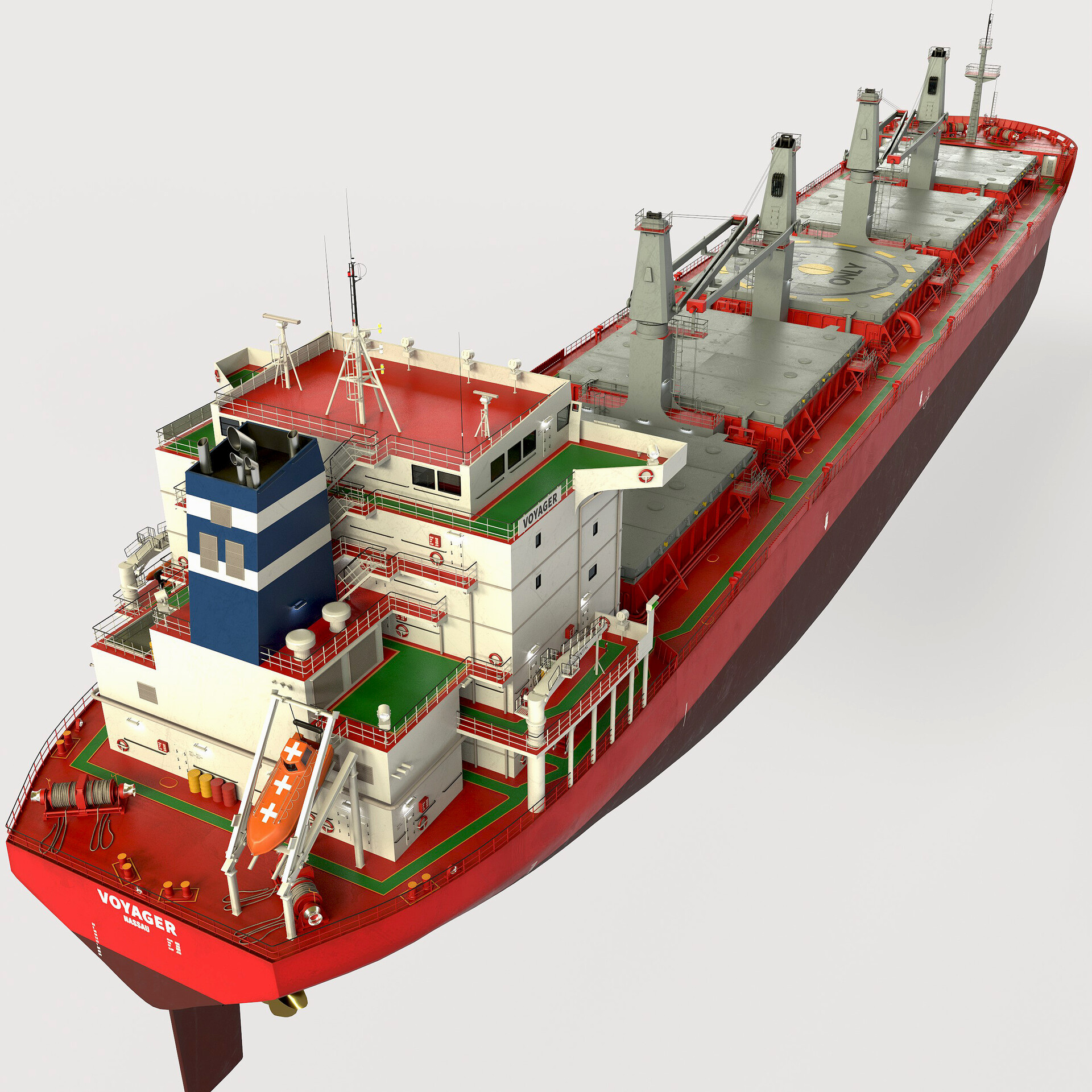 ArtStation - Bulk carrier