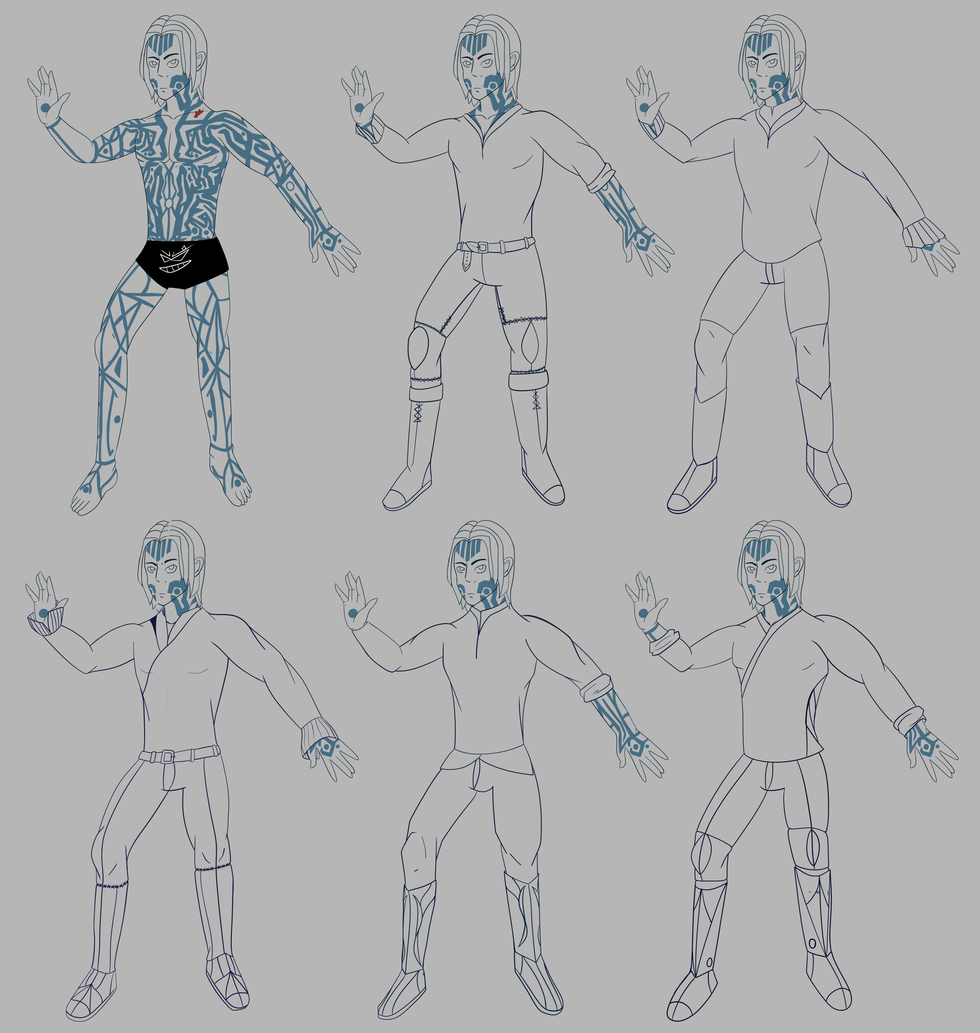 ArtStation - Kyte Pathfinder Character Concept art