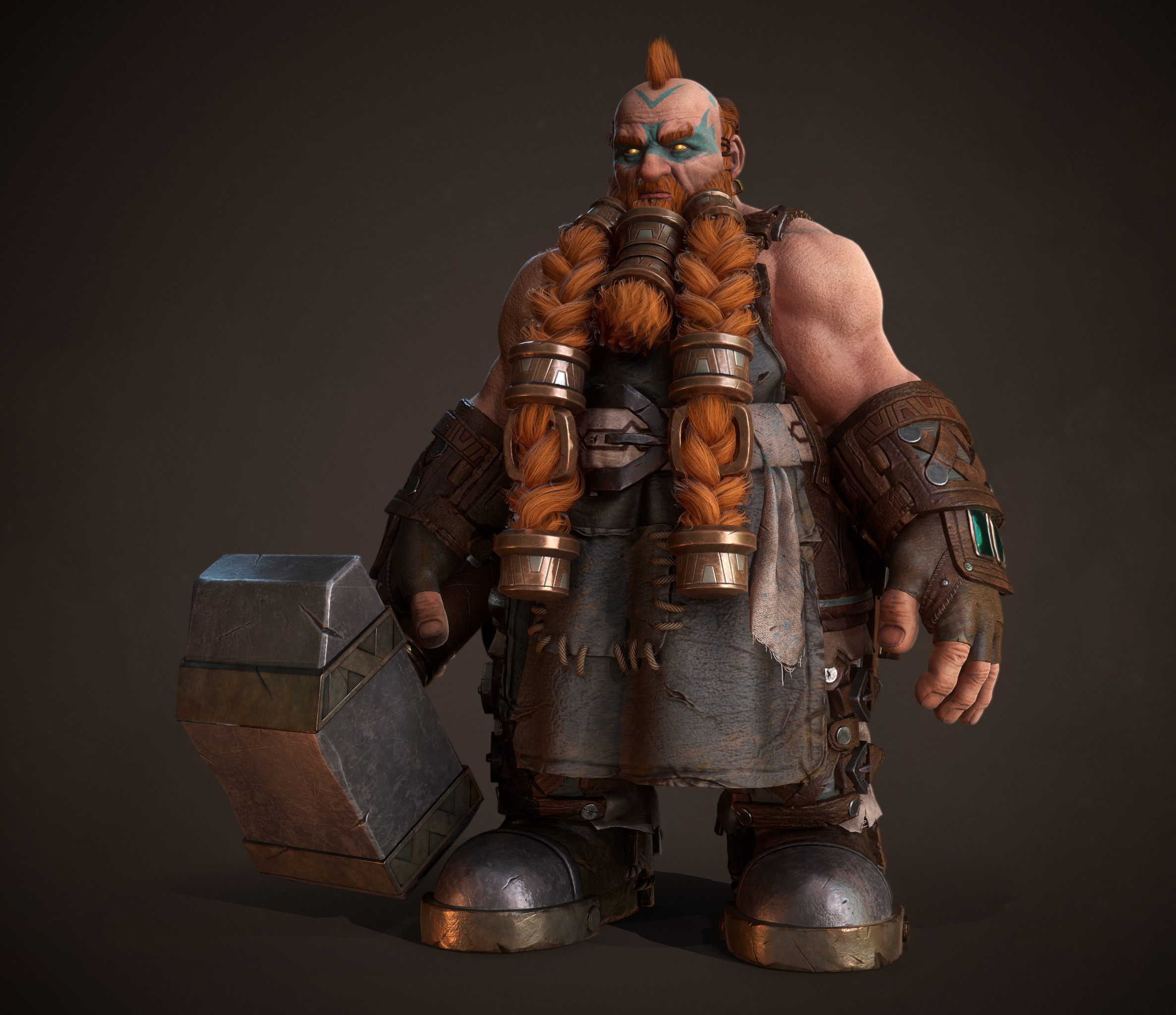 Cyril Character Artist - Dwarf Blacksmith