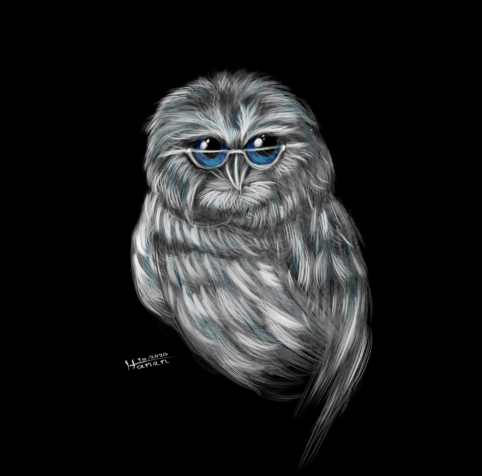 ArtStation - Dark owl