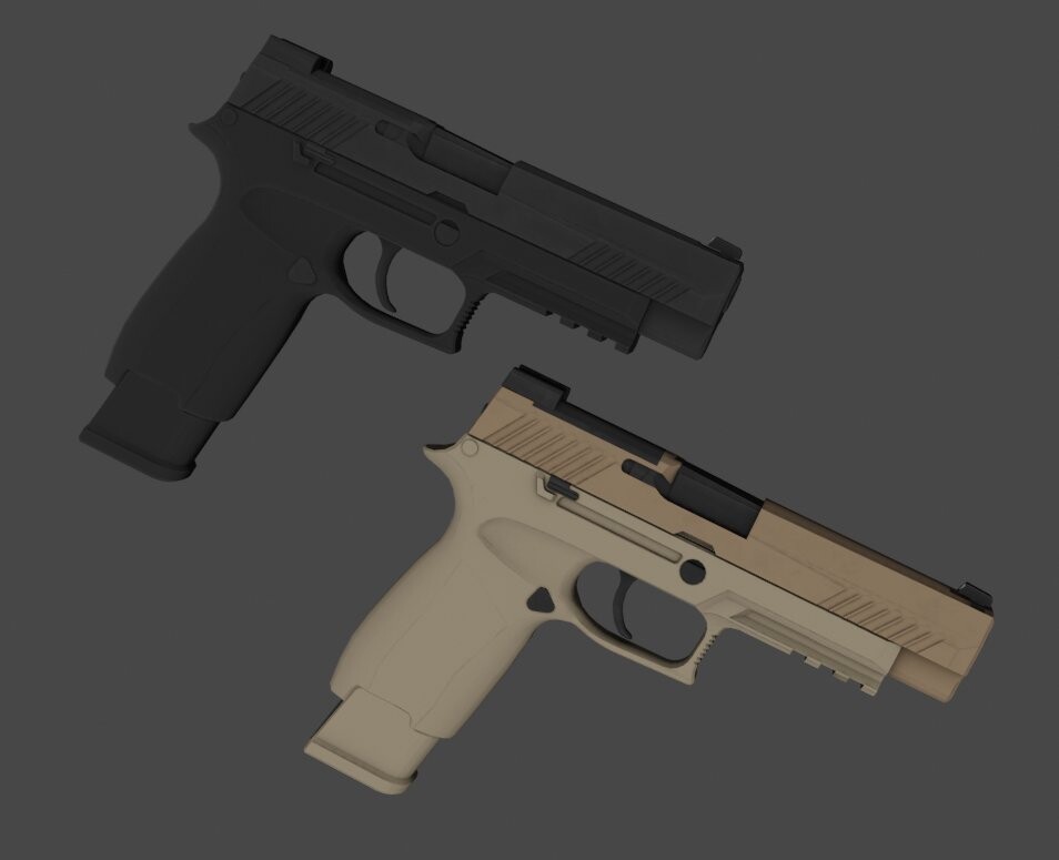 ArtStation - Sig Sauer M17