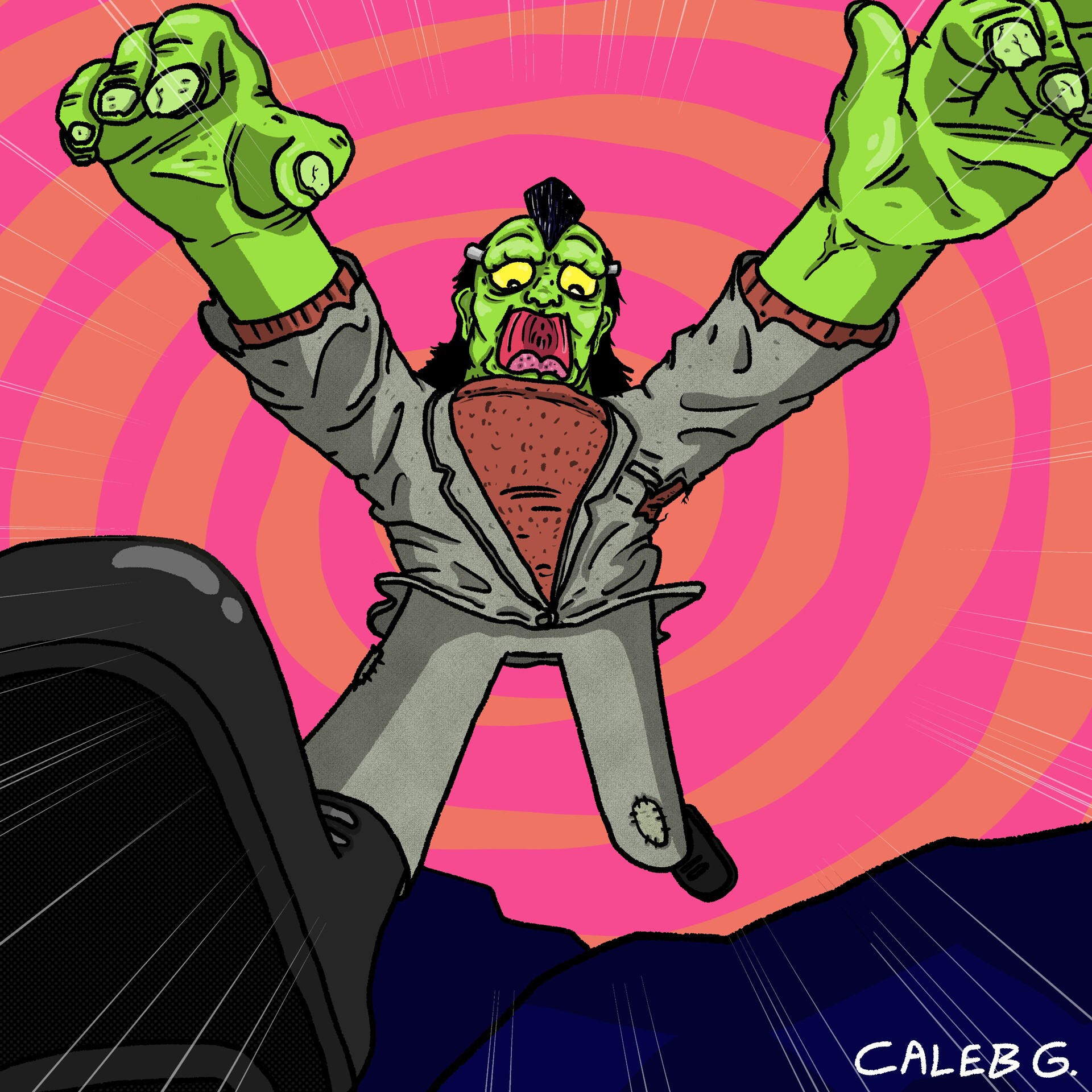 ArtStation - The Frankenstein Monster