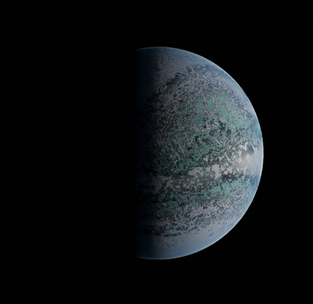 ArtStation - Cold Planet