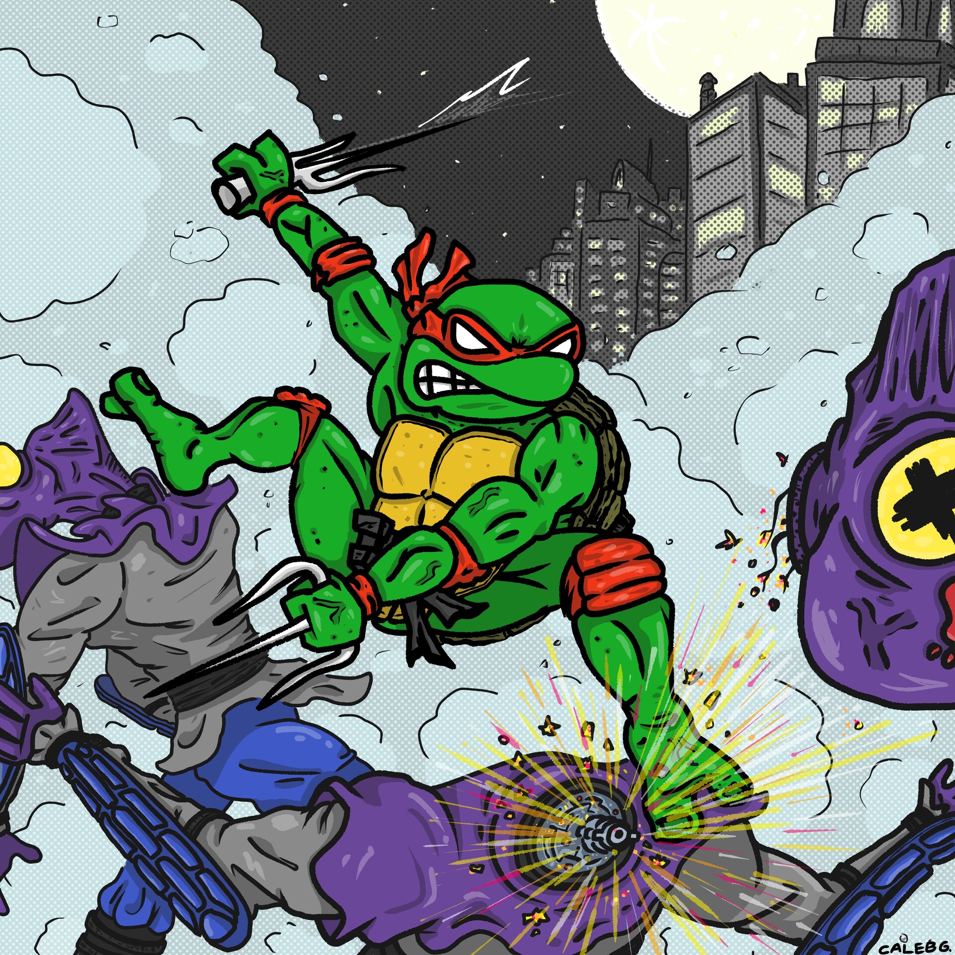 ArtStation - TMNT Raphael