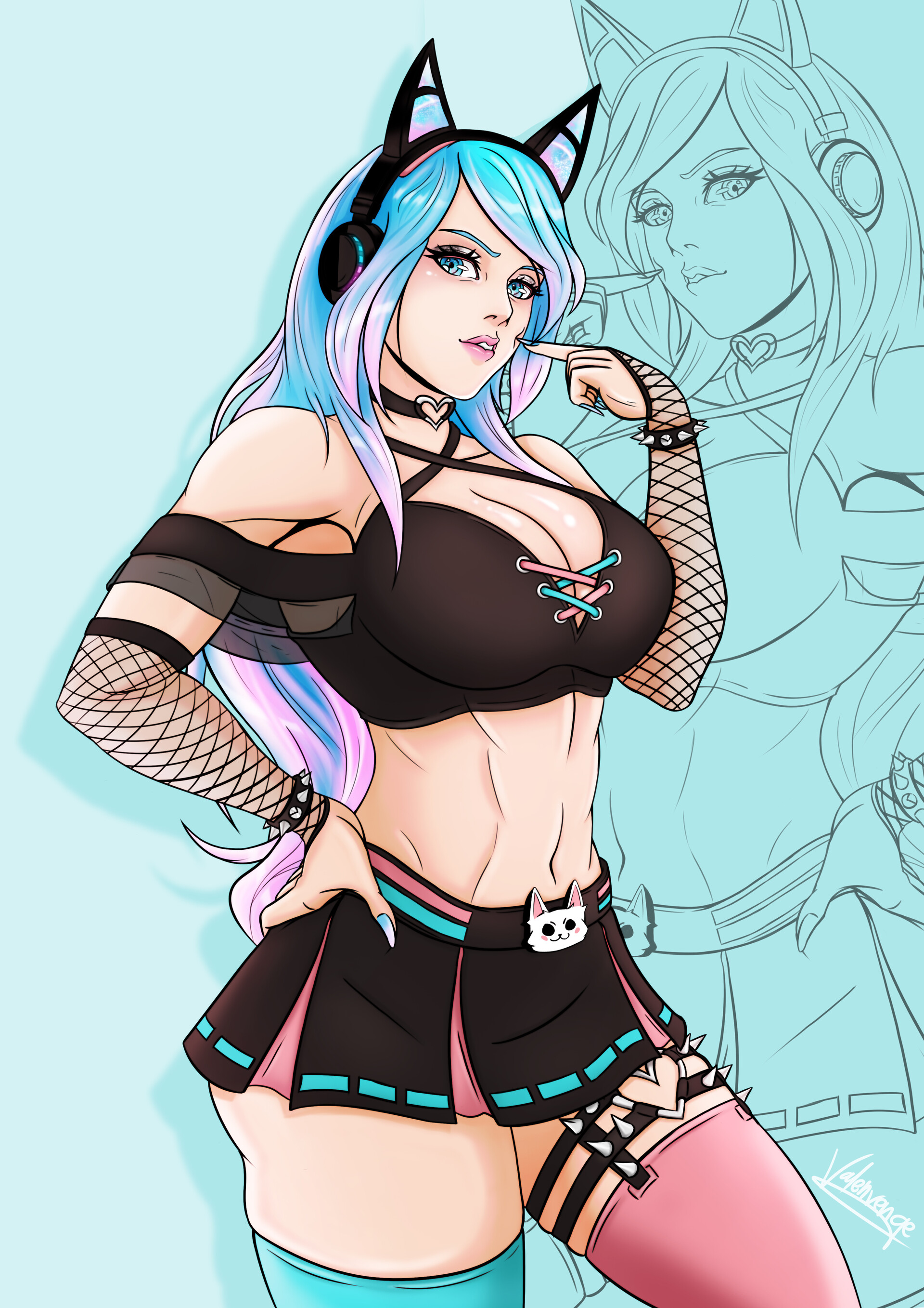 ArtStation - Silvervale Fanart