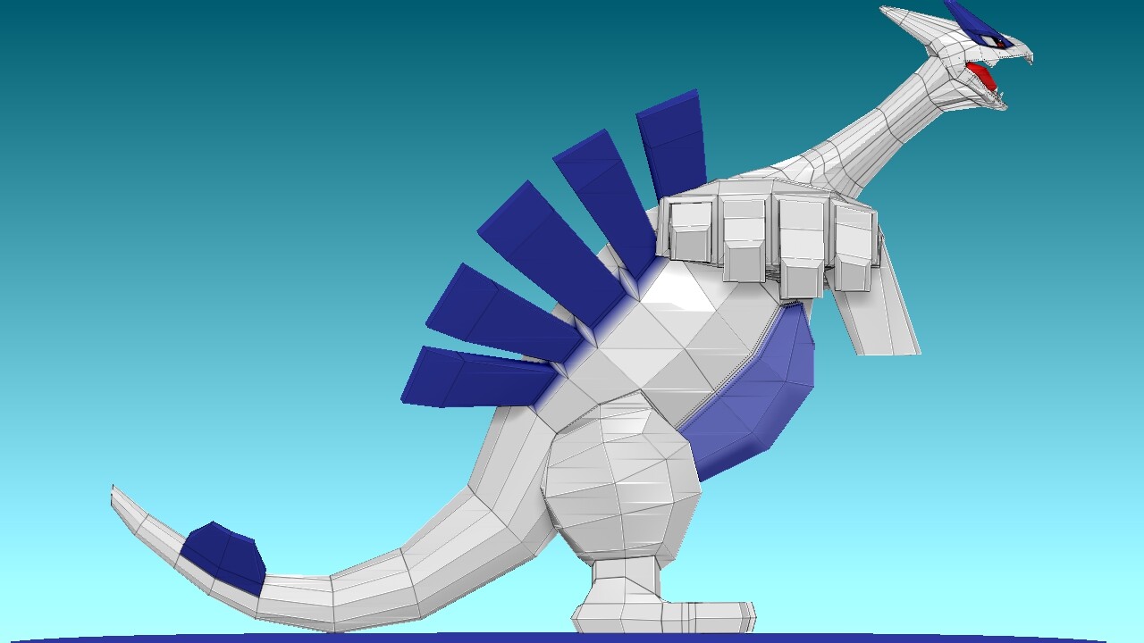 Papercraft Pokemon Lugia