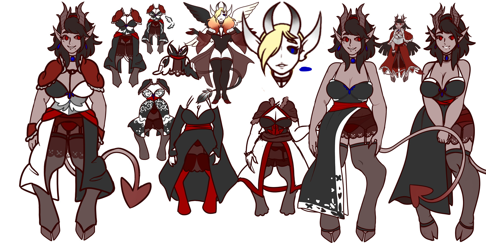 ArtStation - Outfit Ideas wip dump (Ione)