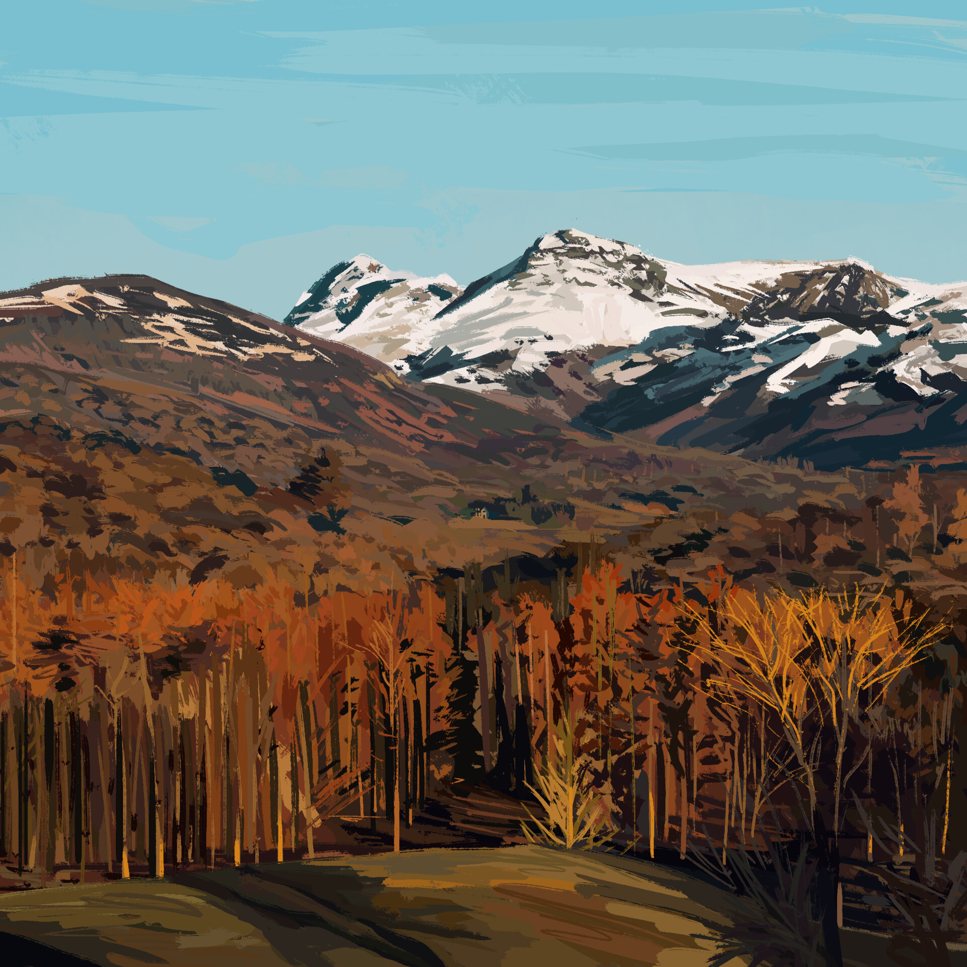 ArtStation - Landscape Study 01