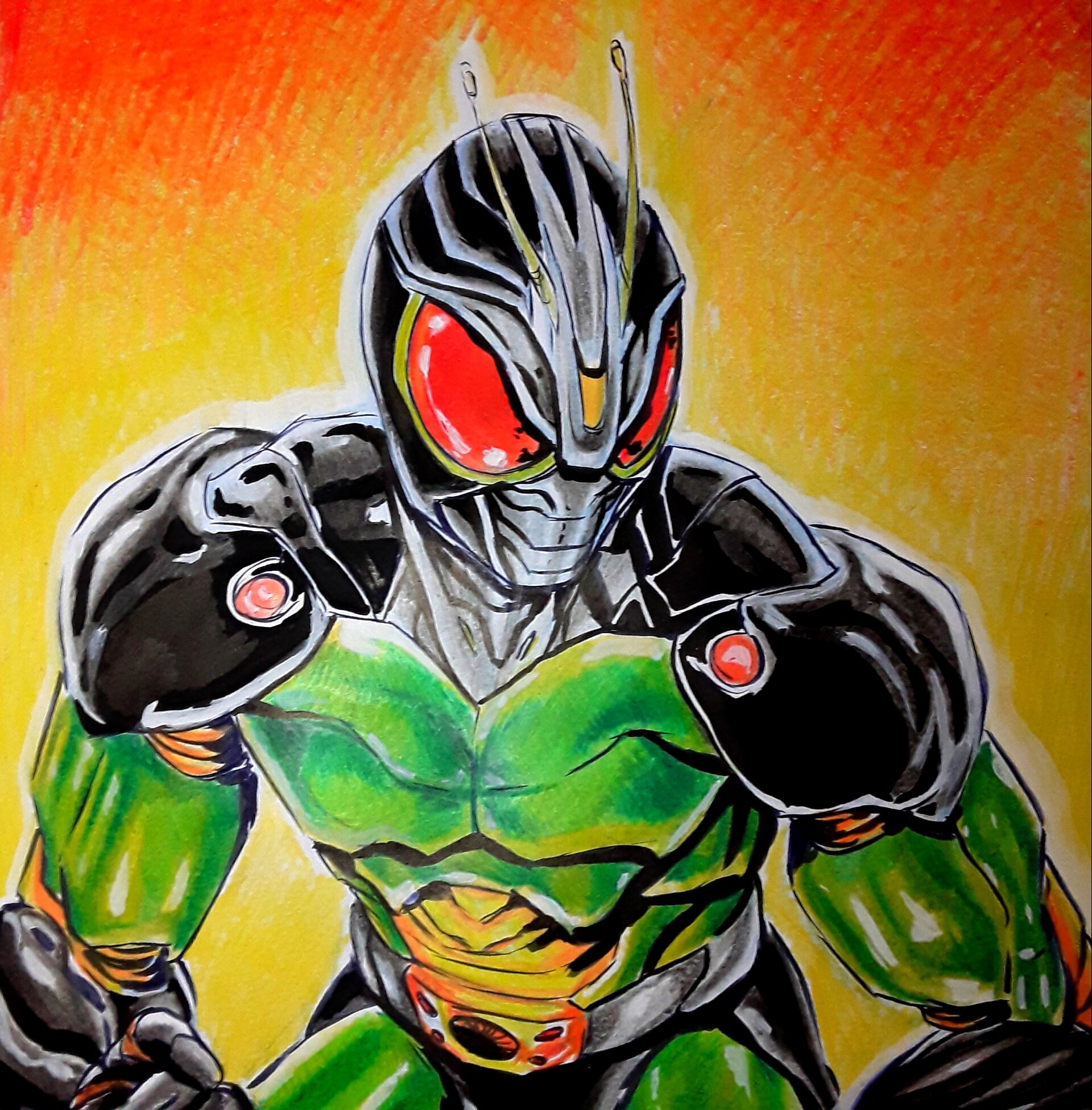 ArtStation - Masked Rider