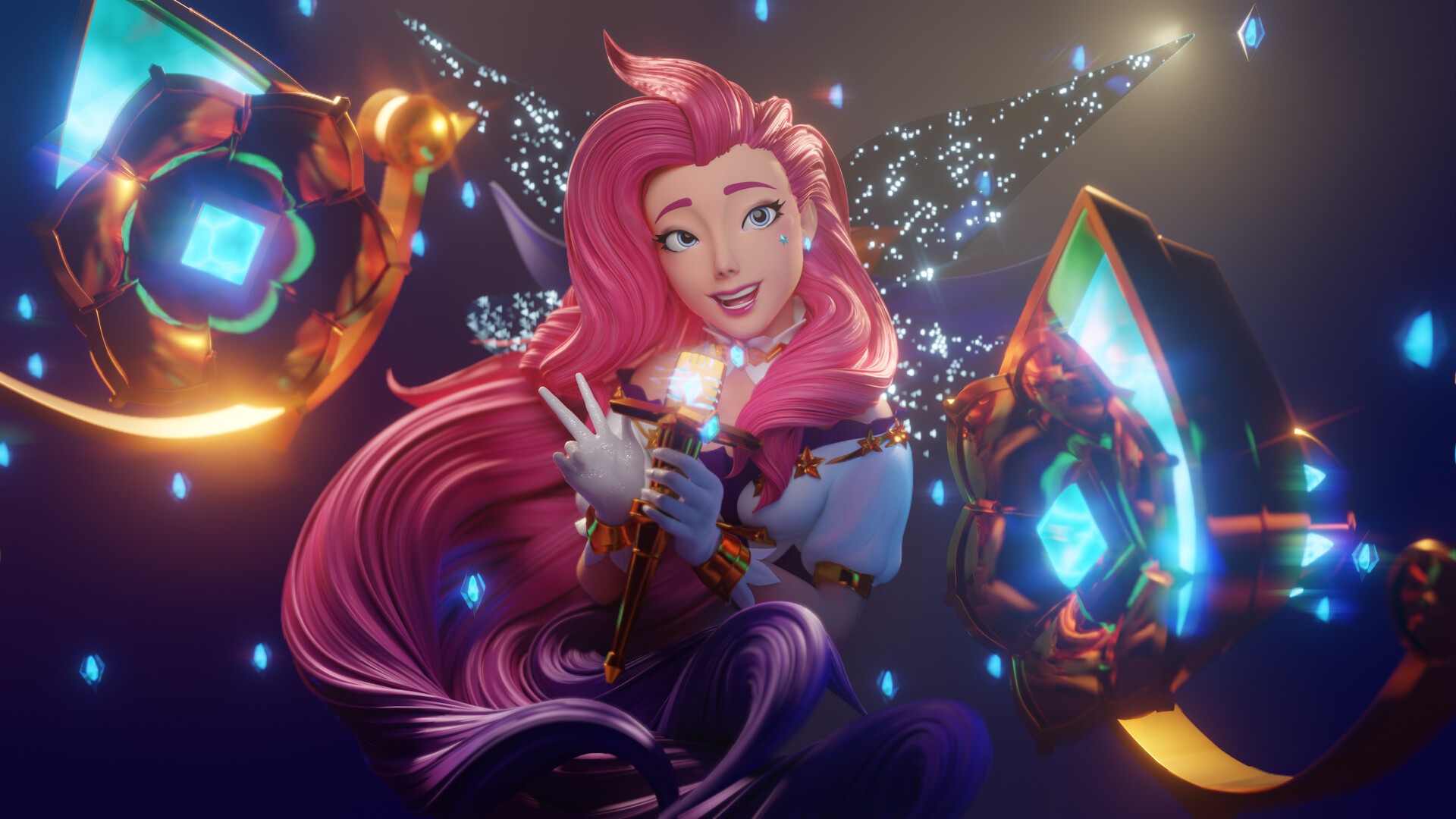 ArtStation - Seraphine 3D model