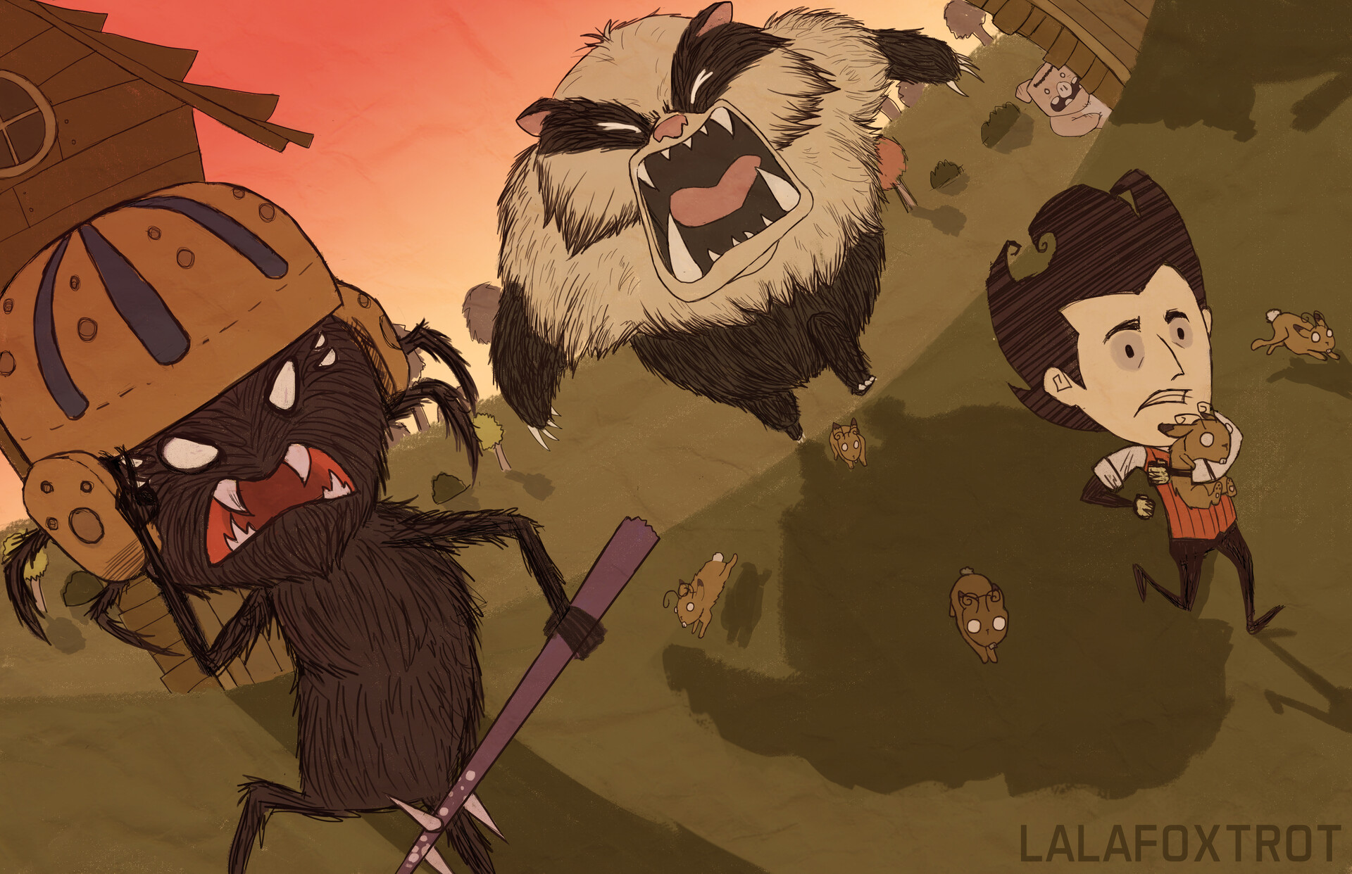 ArtStation - Reign of Giants : Bearger