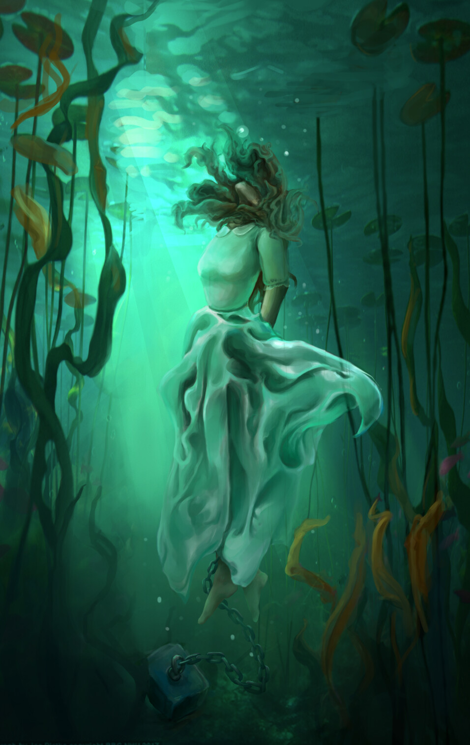 ArtStation - Drowned Woman
